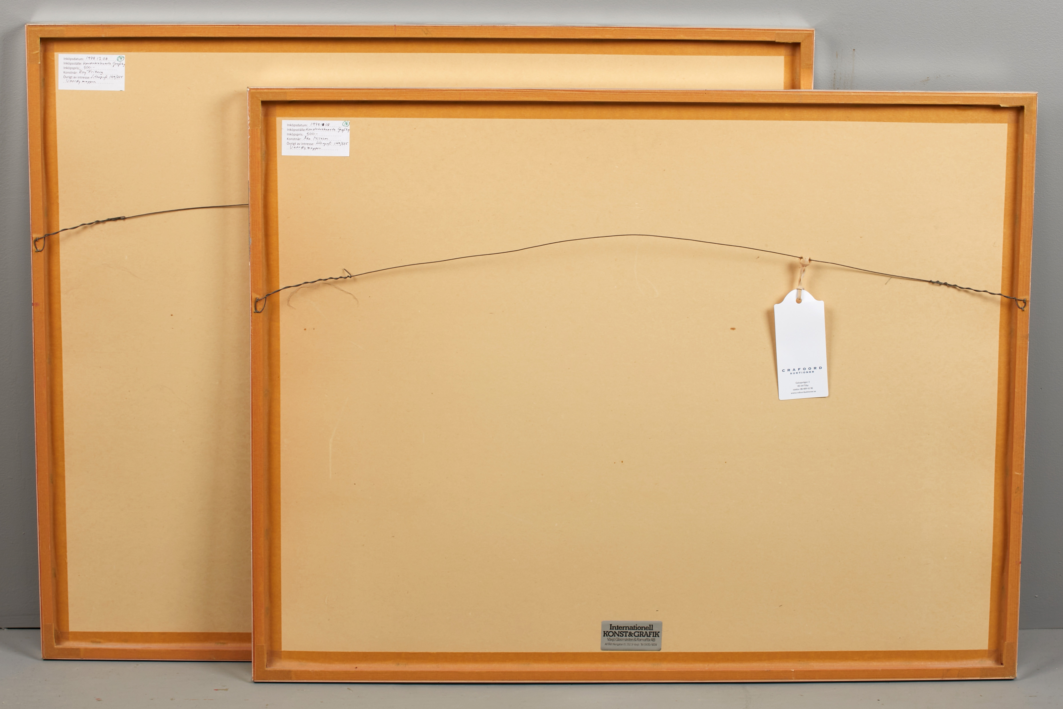 Bilder för 1960229. MAPP "Vaeröy", 6 litografier, innehållandes blad av ...