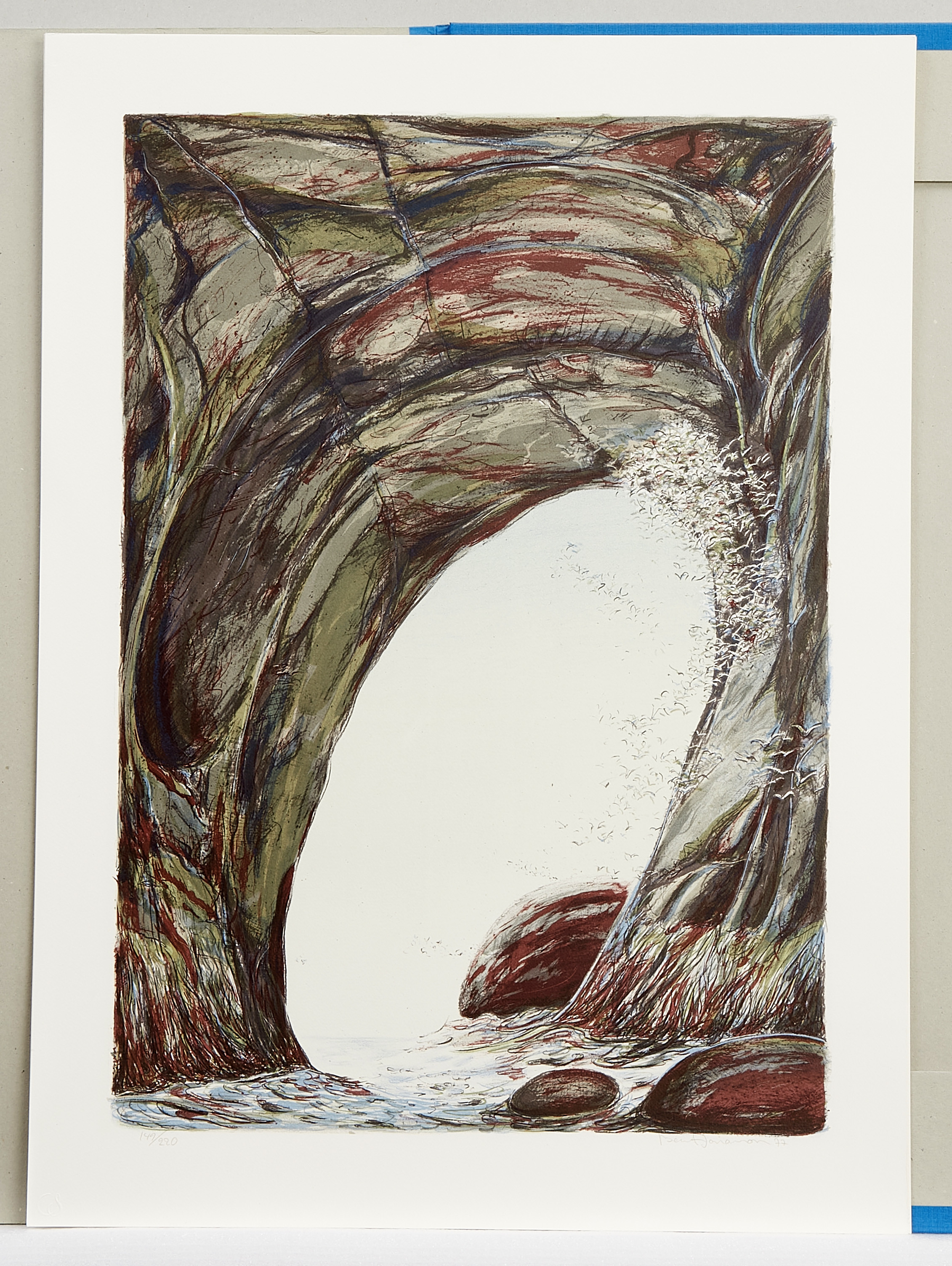 Bilder för 1960229. MAPP "Vaeröy", 6 litografier, innehållandes blad av ...