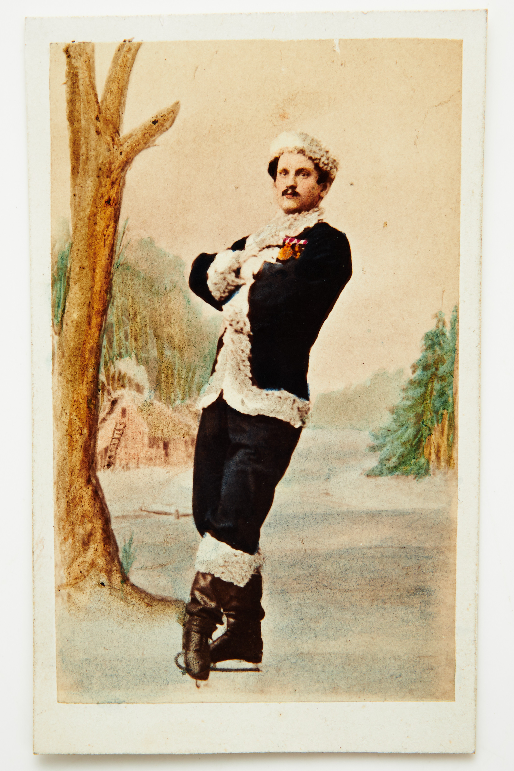 Bilder för 1962577. Figure skating - 5 carte-de-visite photographs of ...