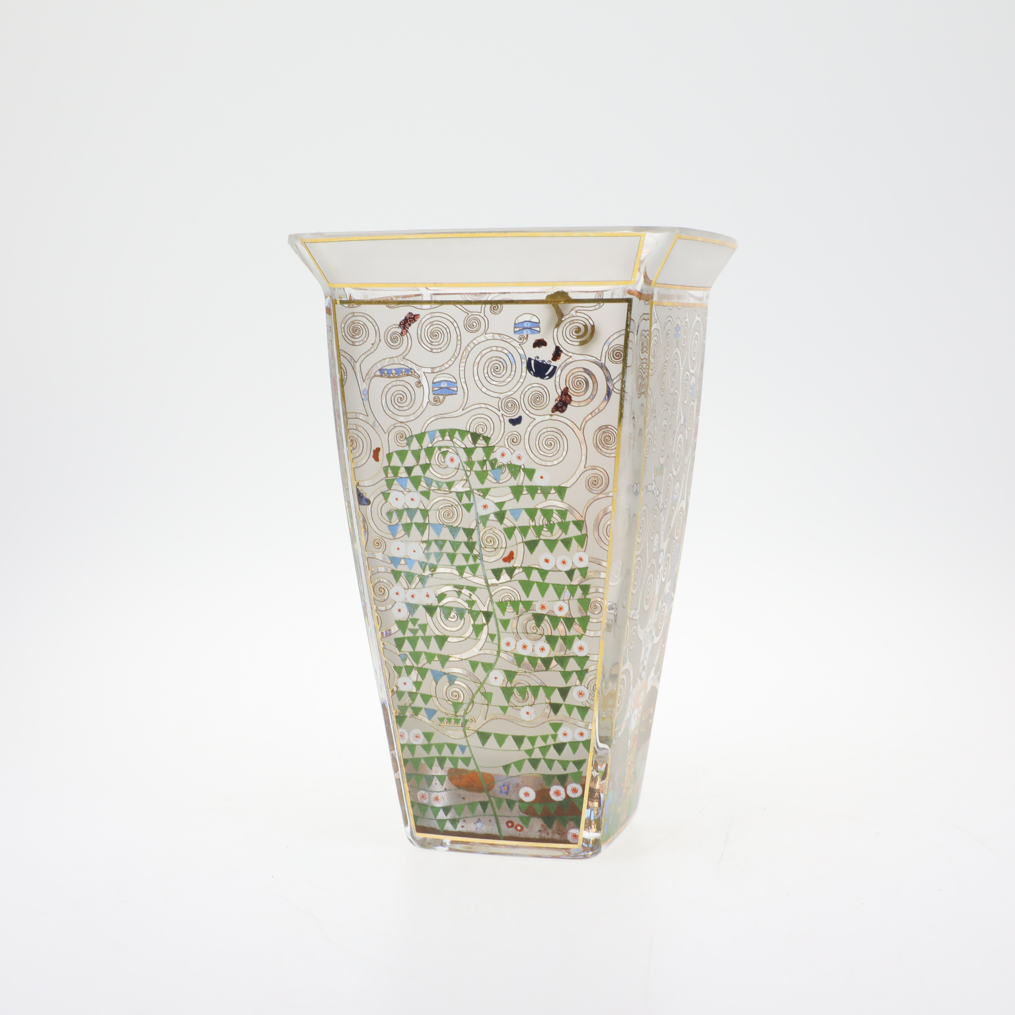 Images for 1965684. VASE, glass, Artis Orbis, Gustav Klimt, Goebel ...