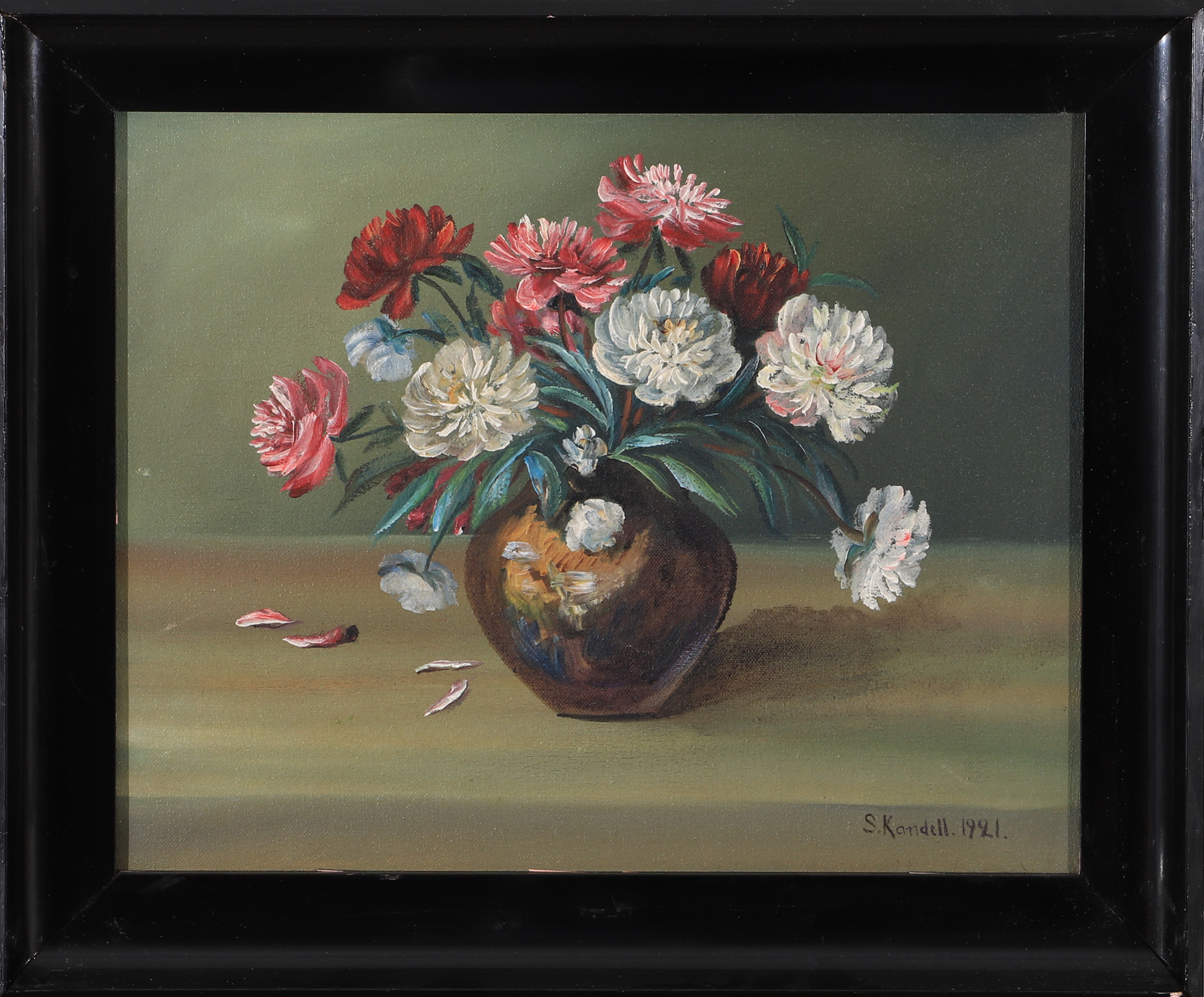 Images for 1968119. STURE KANDELL. Flower still life, oil on canvas ...