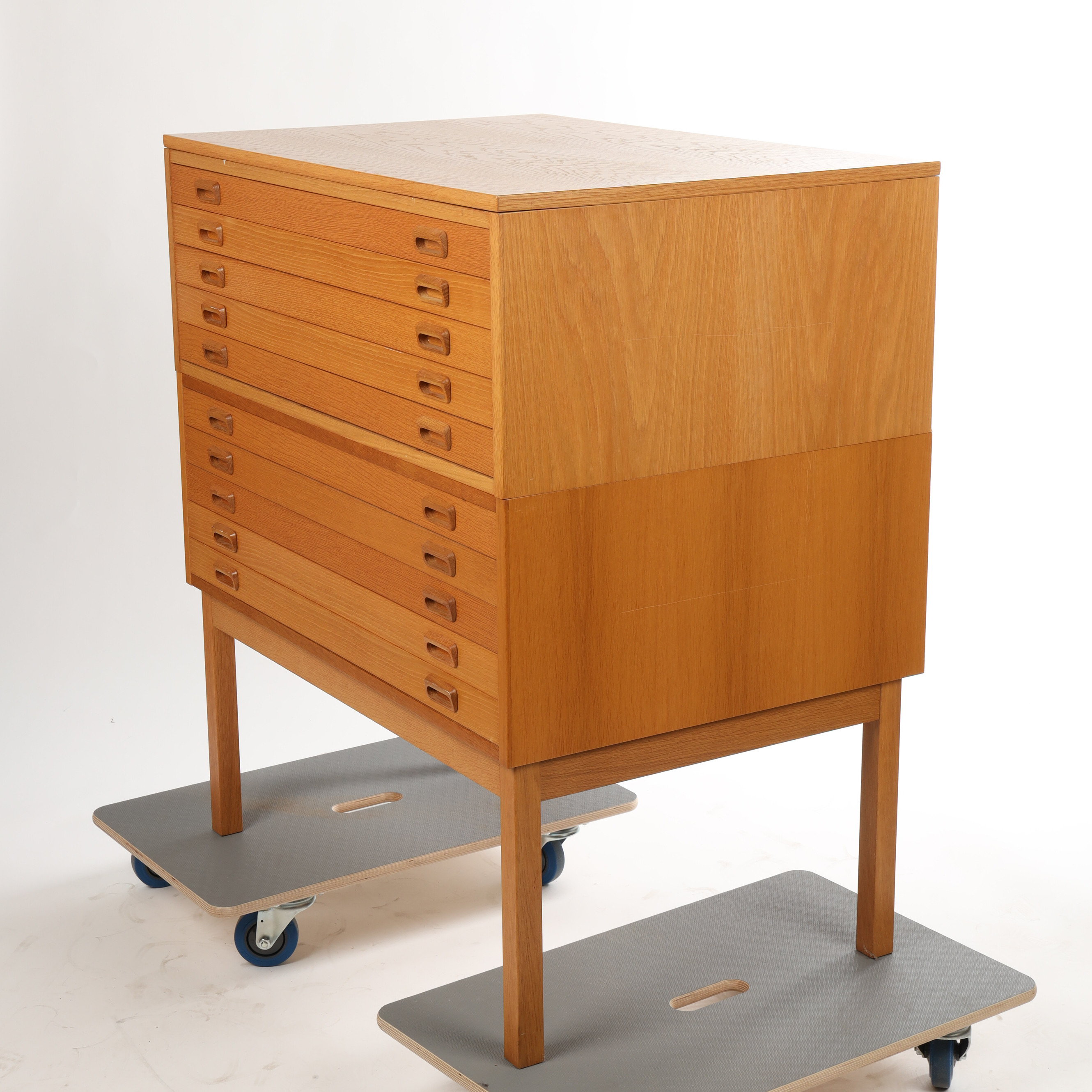 ZEICHNUNGSSCHRANK, 2. Hälfte 20. Jh., 2-tlg. Möbel - Schränke & Regale ...