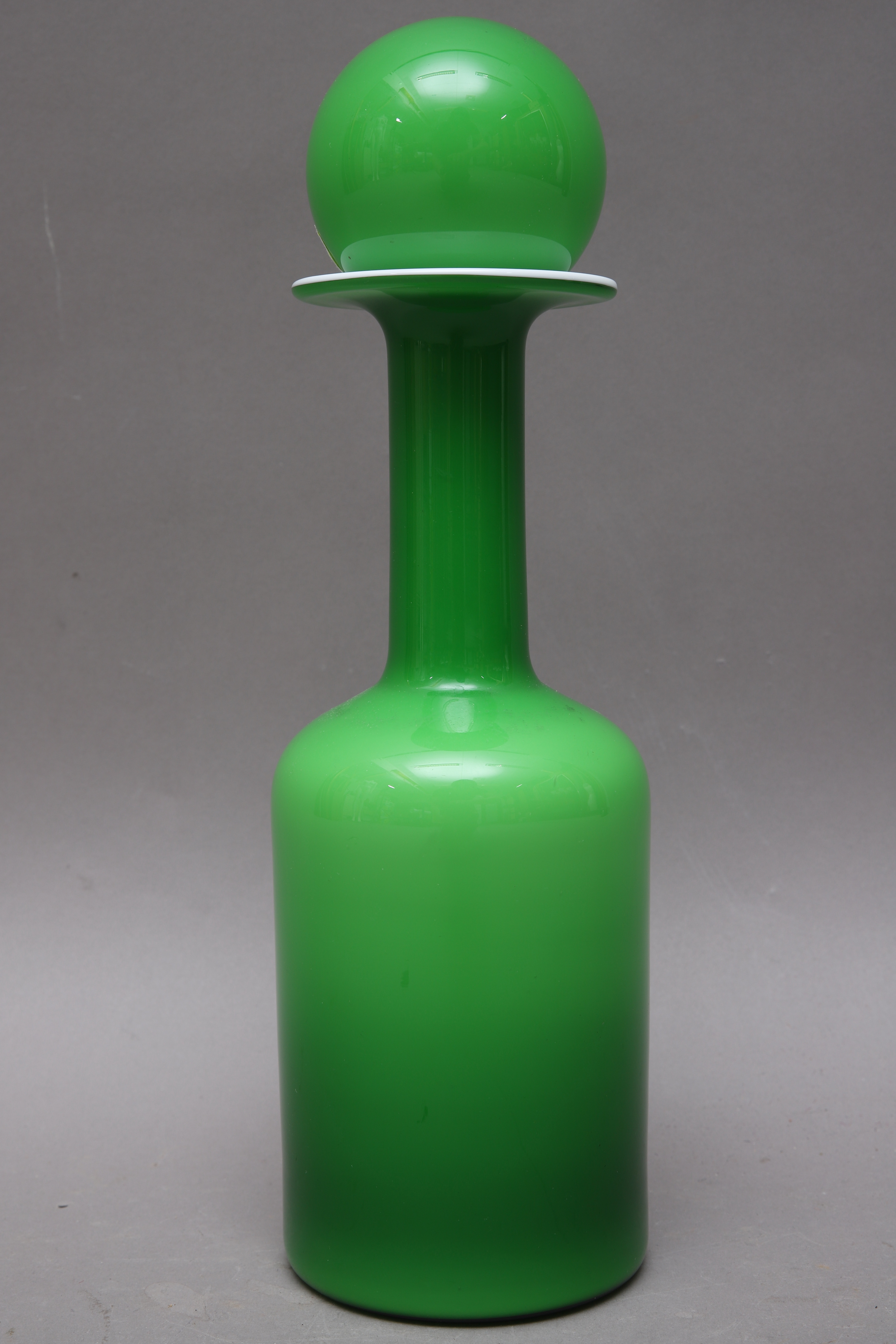 Images for 1980618. OTTO BAUER. decanter with stopper, glass, Karstrup ...