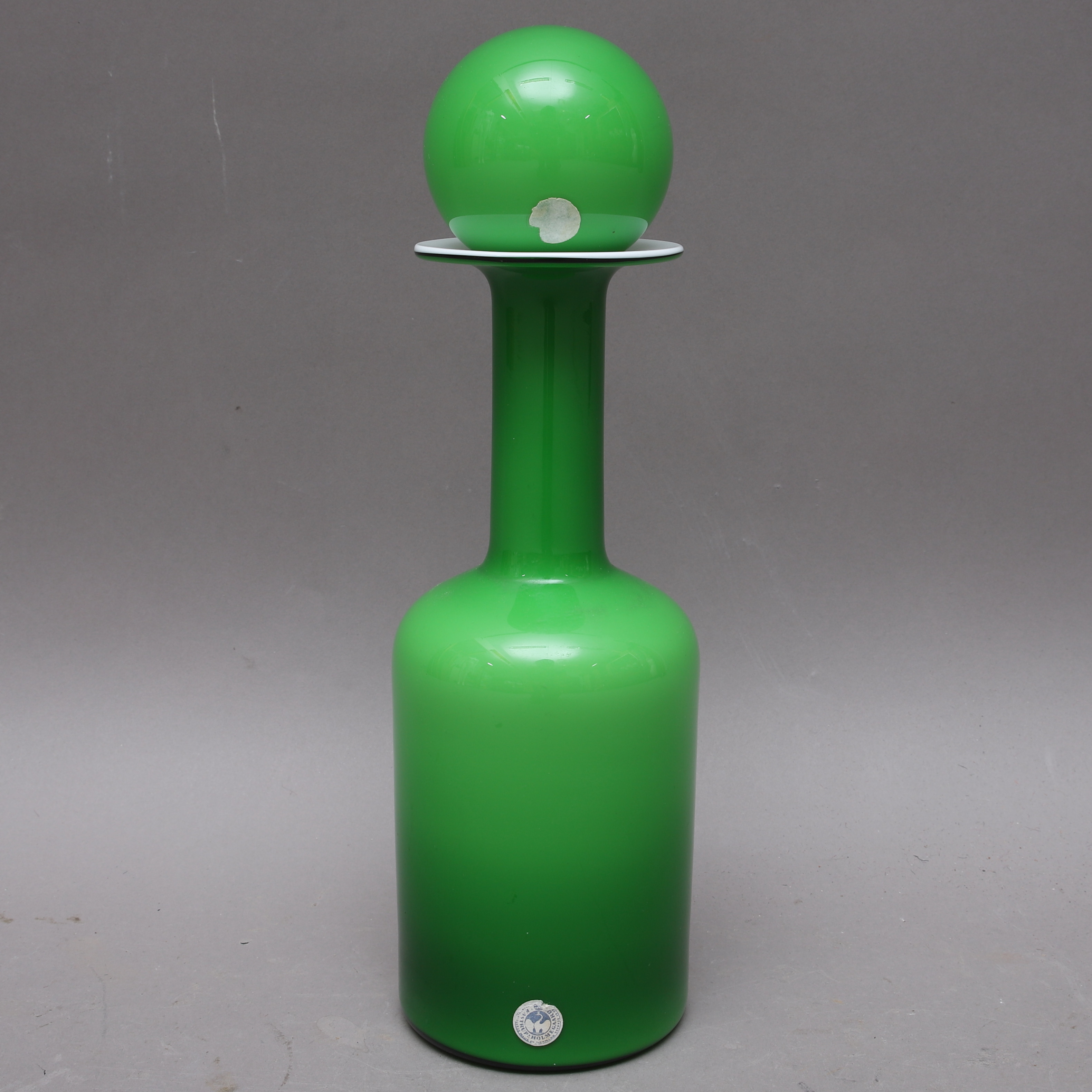 Images for 1980618. OTTO BAUER. decanter with stopper, glass, Karstrup ...