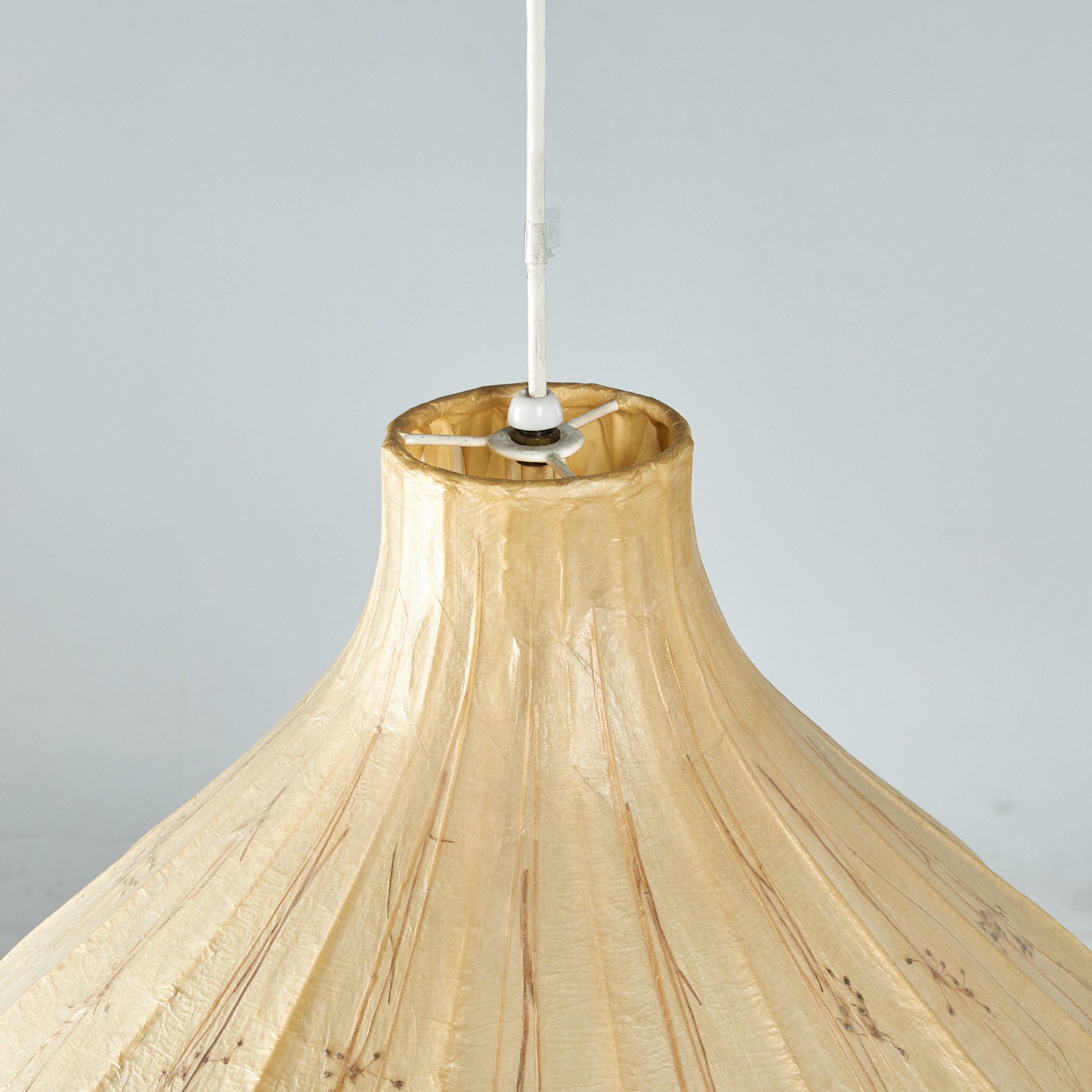 Bilder för 1986308. CARL MALMSTEN. TAKLAMPA, "Kjolen", skärm i mönstrat ...