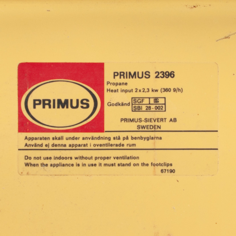 Images for 1997272. GAS STOVE, Primus 2396, 1970s with cardboard ...