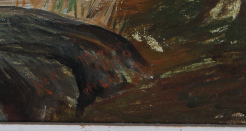 Images for 199994. AXEL NYMAN. Landscape picture, oil on canvas, signed ...