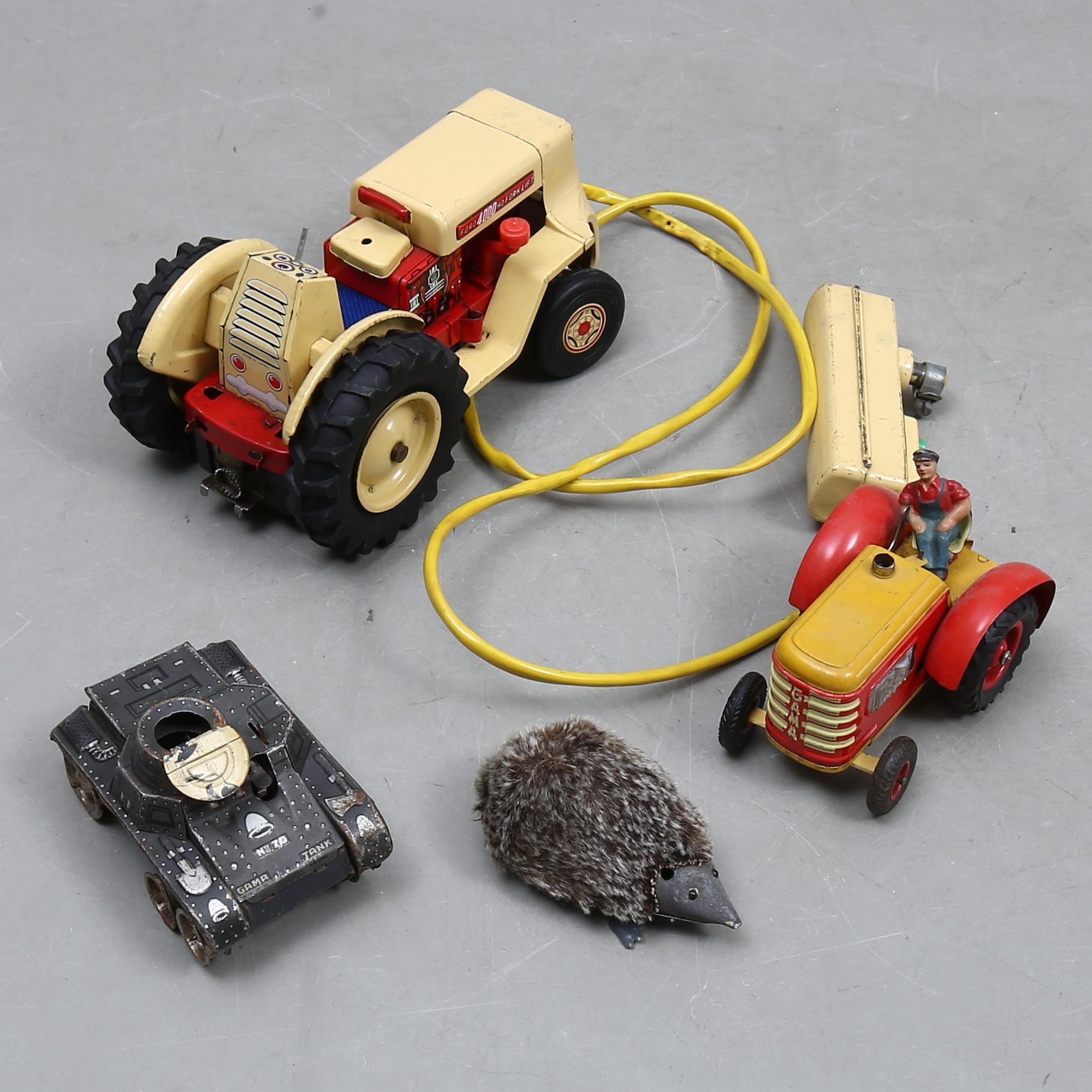 Images for 2014562. TIN TOYS including GAMA tank and tractor JAPAN ...