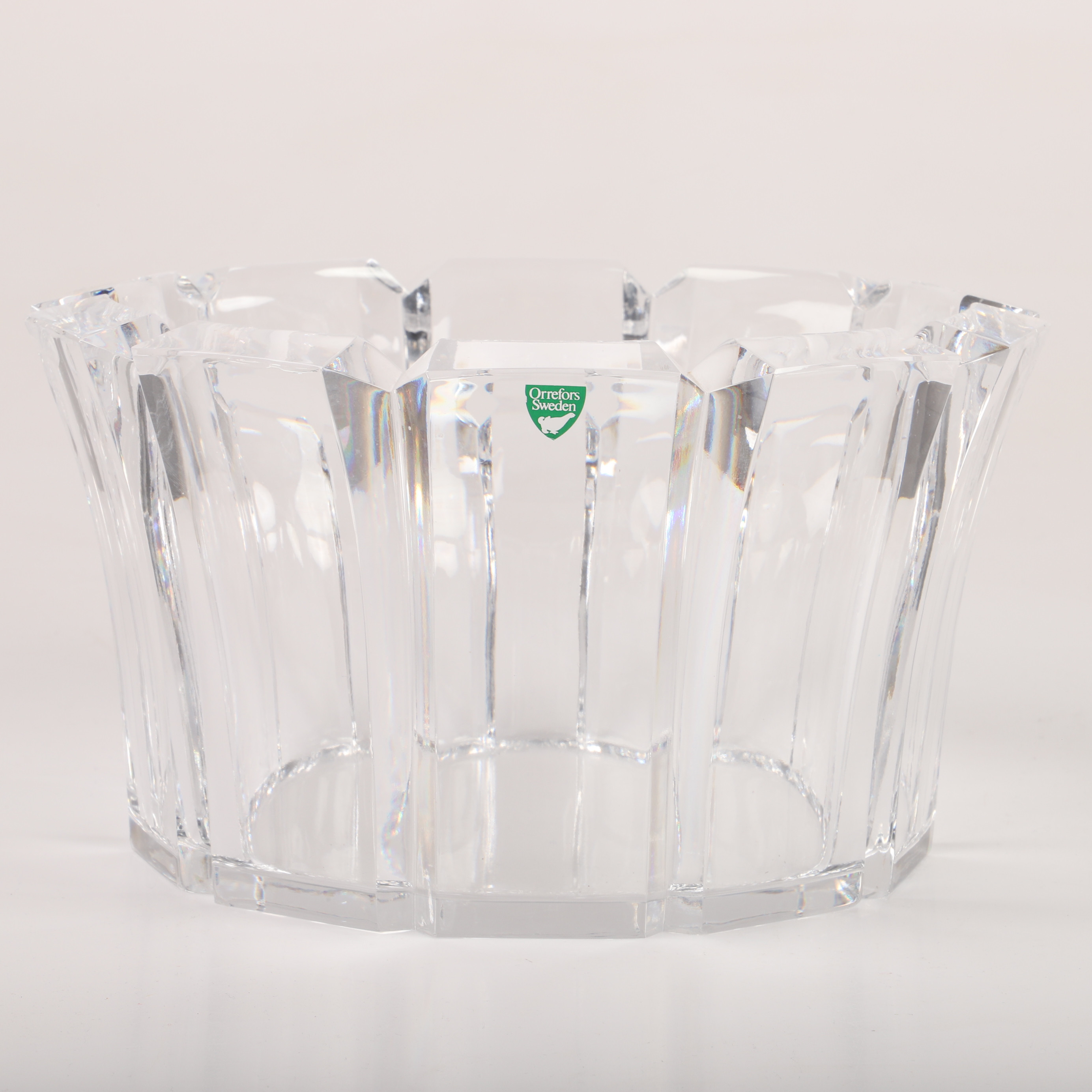 GUNNAR CYRÉN. Skål, "Stenhammar", kristall, Orrefors. | Barnebys