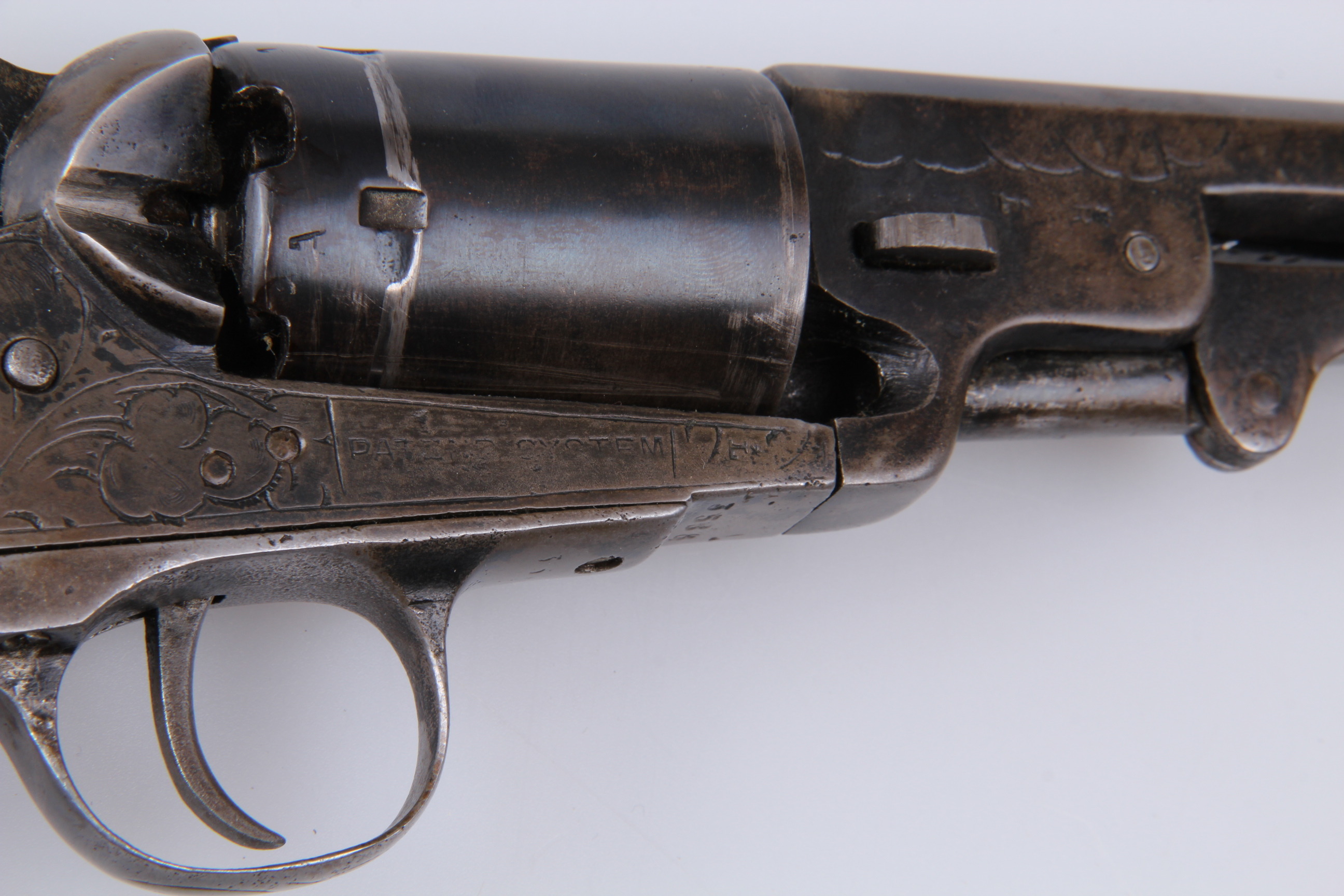 REVOLVER, Colt, 35 cal, 1800-tal. Mynt, Medaljer & Frimärken - Auctionet