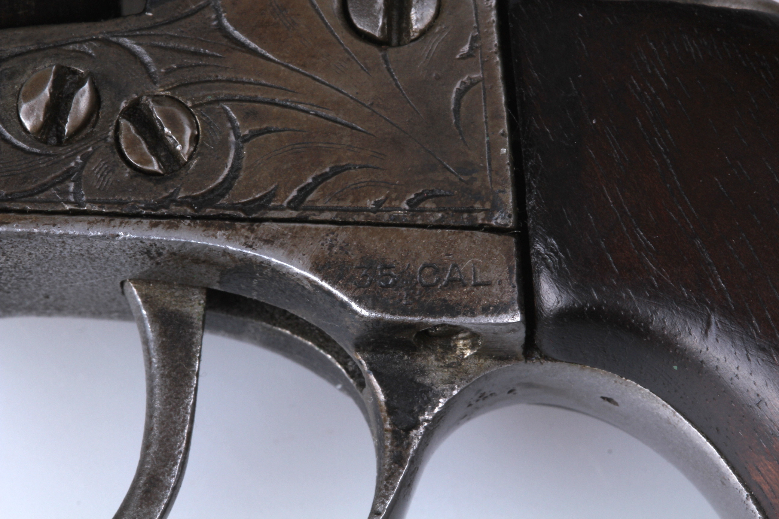 REVOLVER, Colt, 35 cal, 1800-tal. Mynt, Medaljer & Frimärken - Auctionet