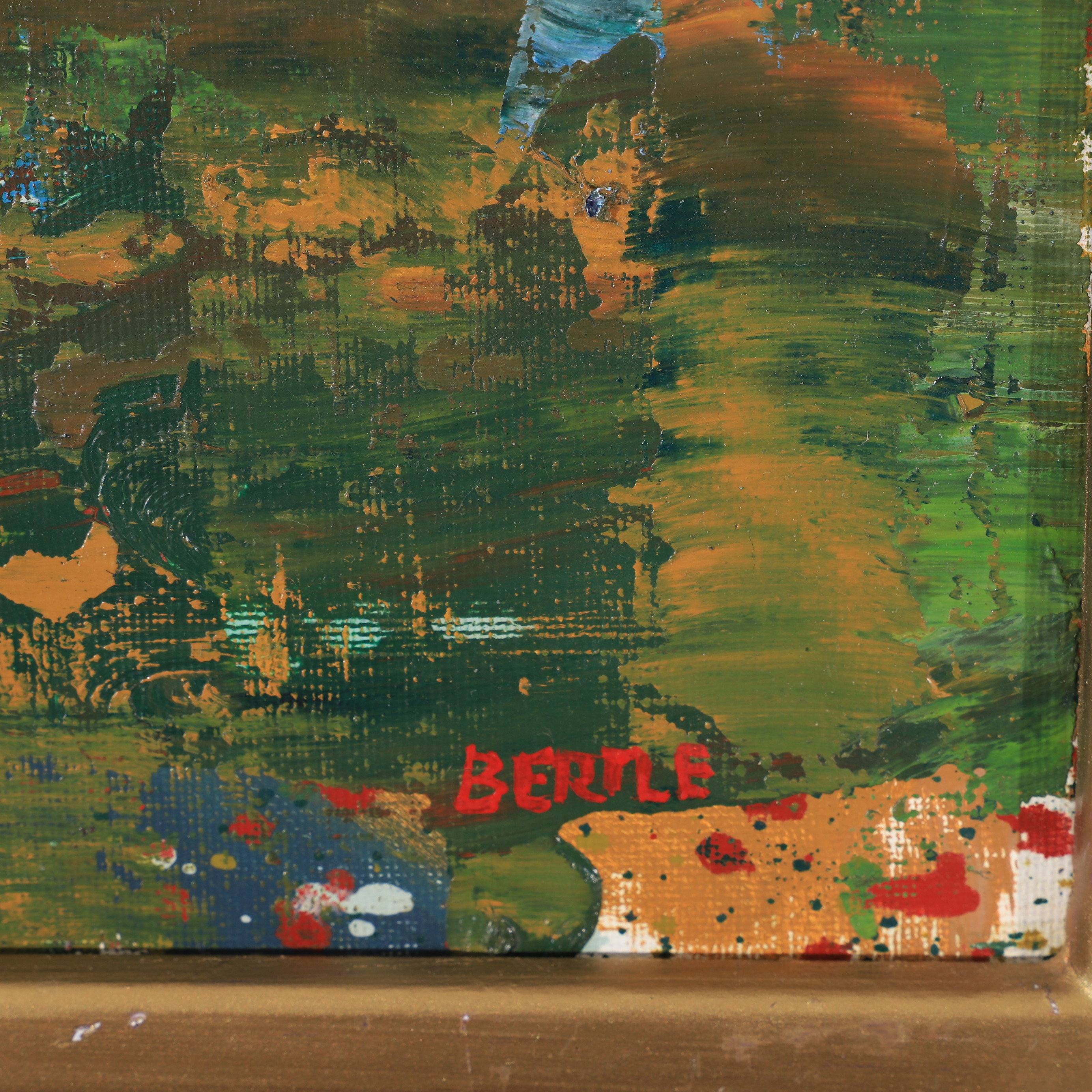 Images for 2021443. LARS BERTLE. Landscape, oil on canvas, signed ...