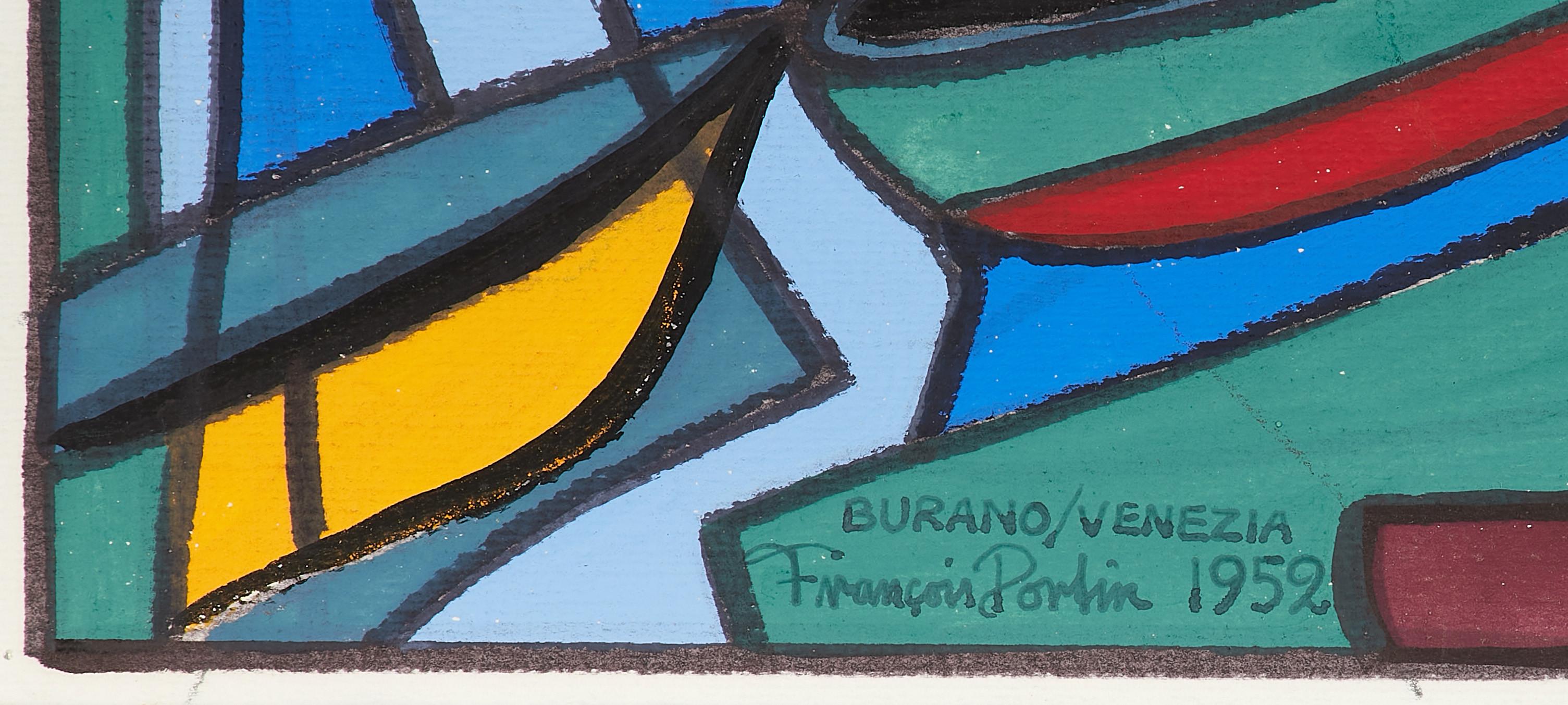 Bilder för 2022257. FRANCOIS PIERRE PORTIN. Hamnbild - BURANO/VENEZIA ...