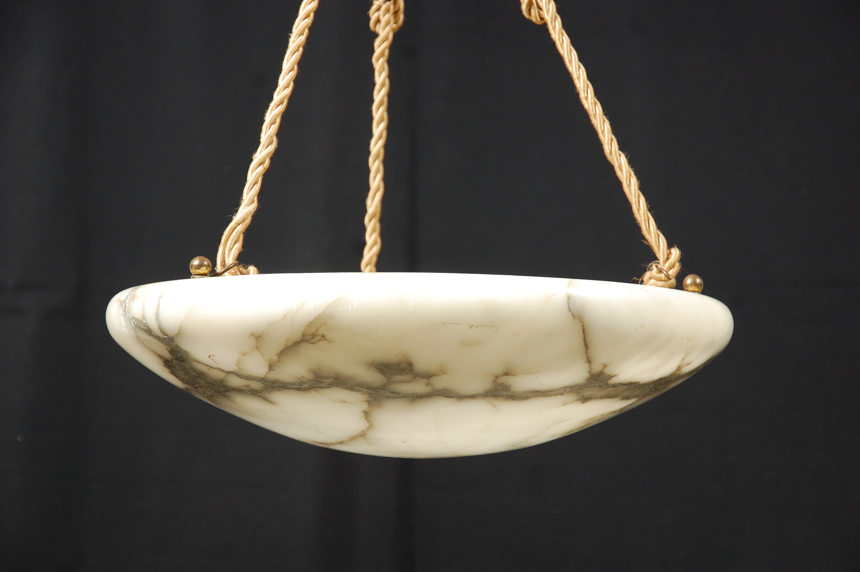 CEILING LAMP, alabaster, first half of the 20th century. Lighting ...