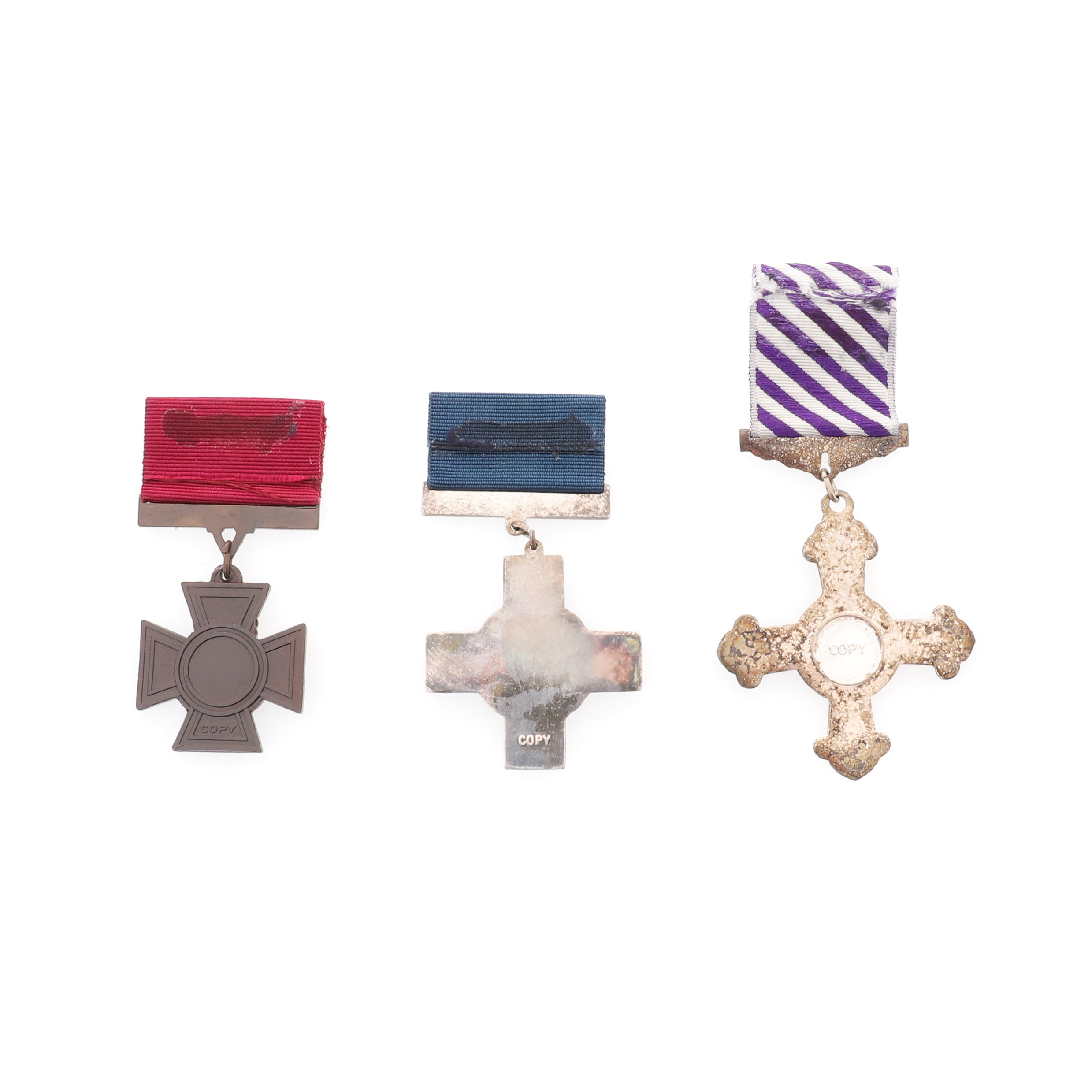 Images for 2027262. THREE REPLICA COPY MEDALS, VICTORIA CROSS, GEORGE ...