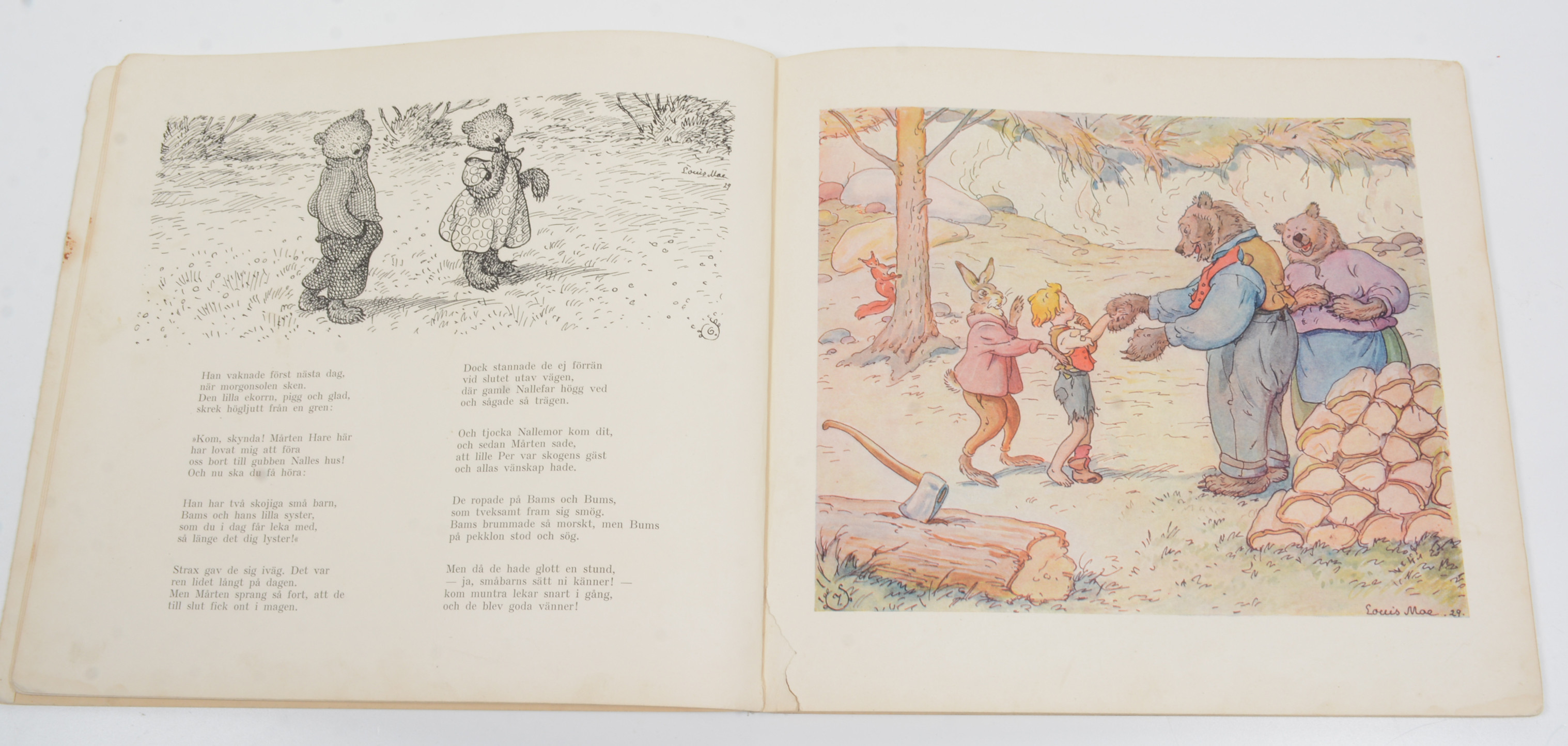 2028228. Louis Moe POOR-PER ja ystävät metsässä. Satu säkeineen ja ...