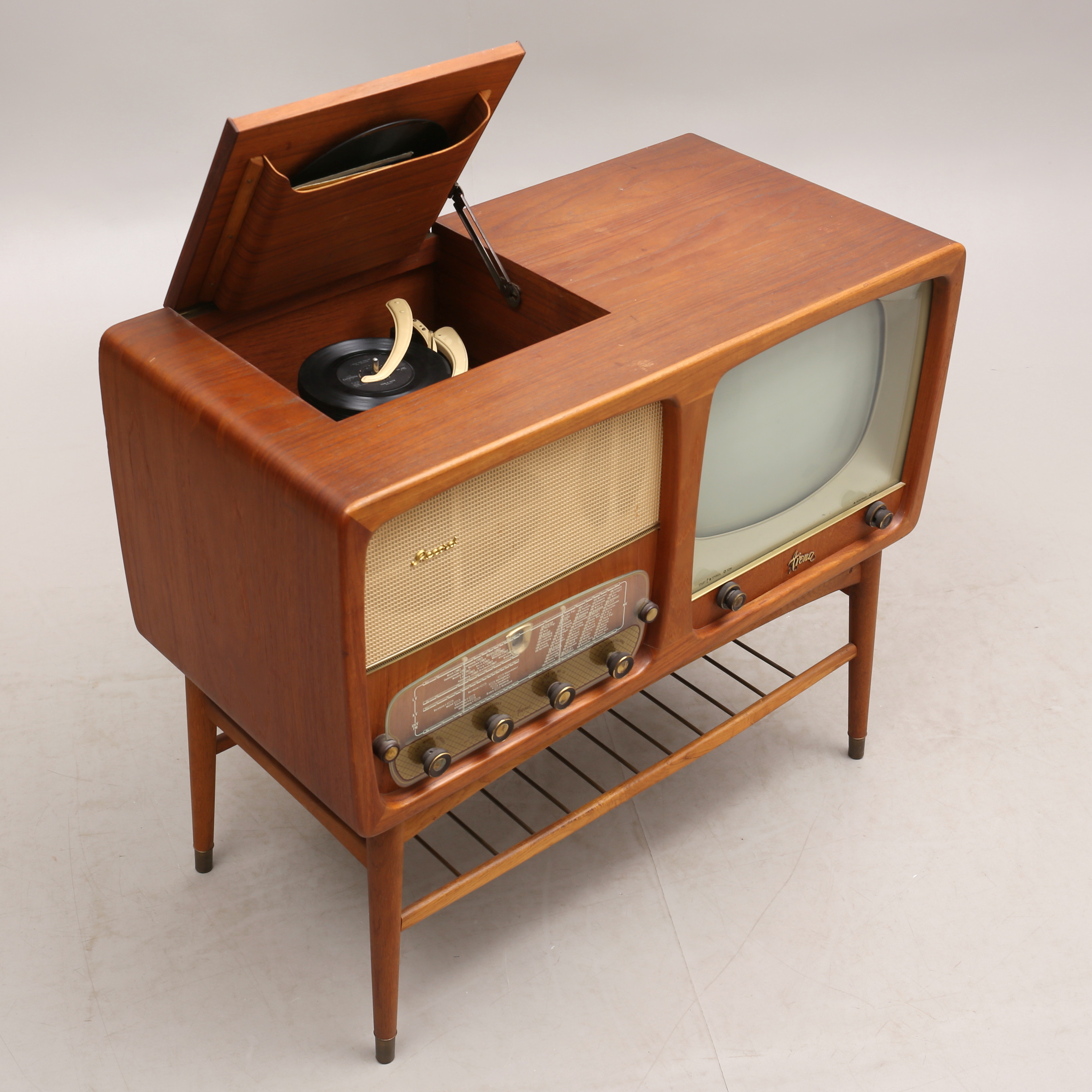 Images for 2028242. RADIO/TV/MUSIC FURNITURE, teak, Record/Arena, mid ...