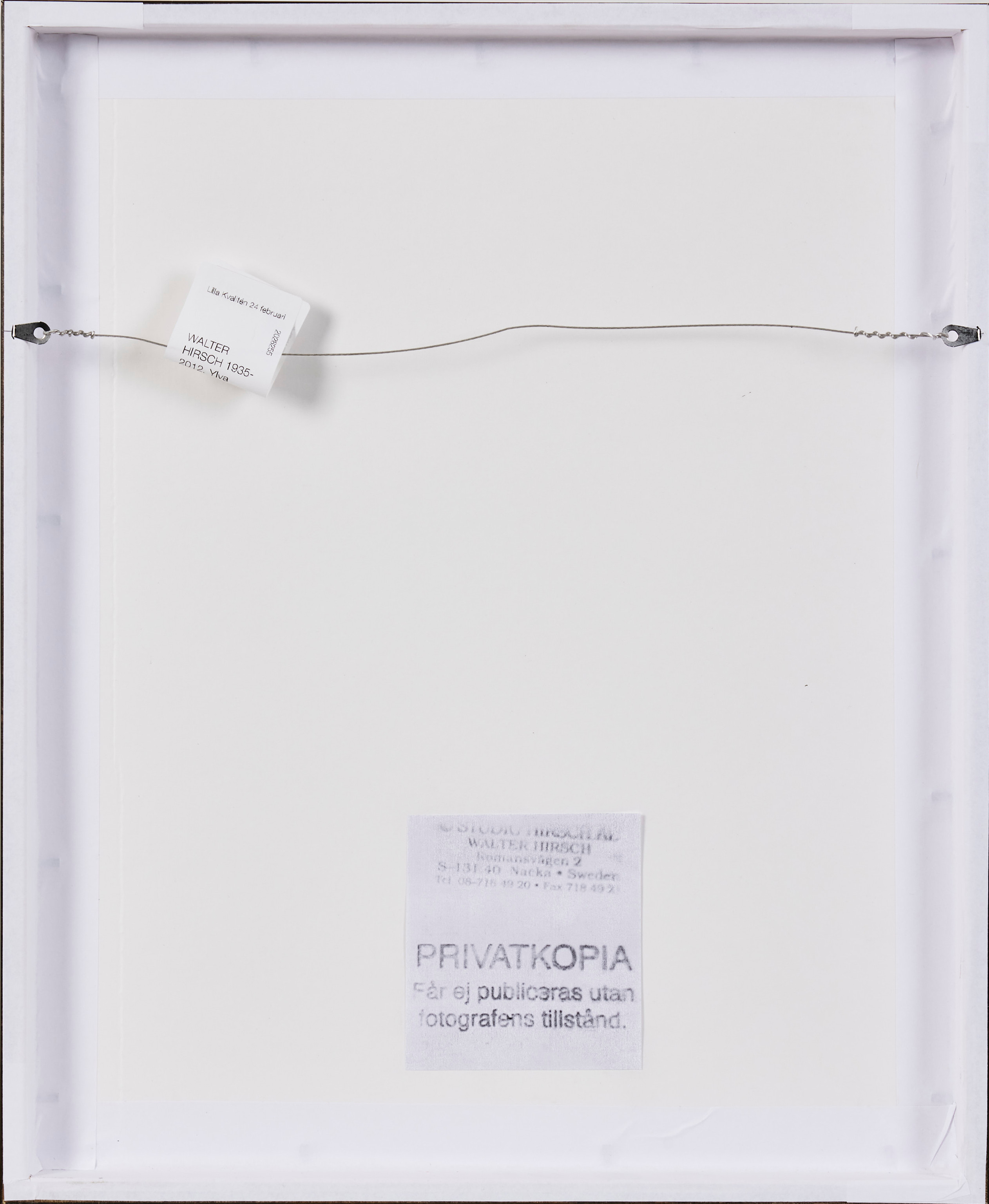 Images for 2028255. WALTER HIRSCH 1935-2012. Ylva Maria Thompson ...