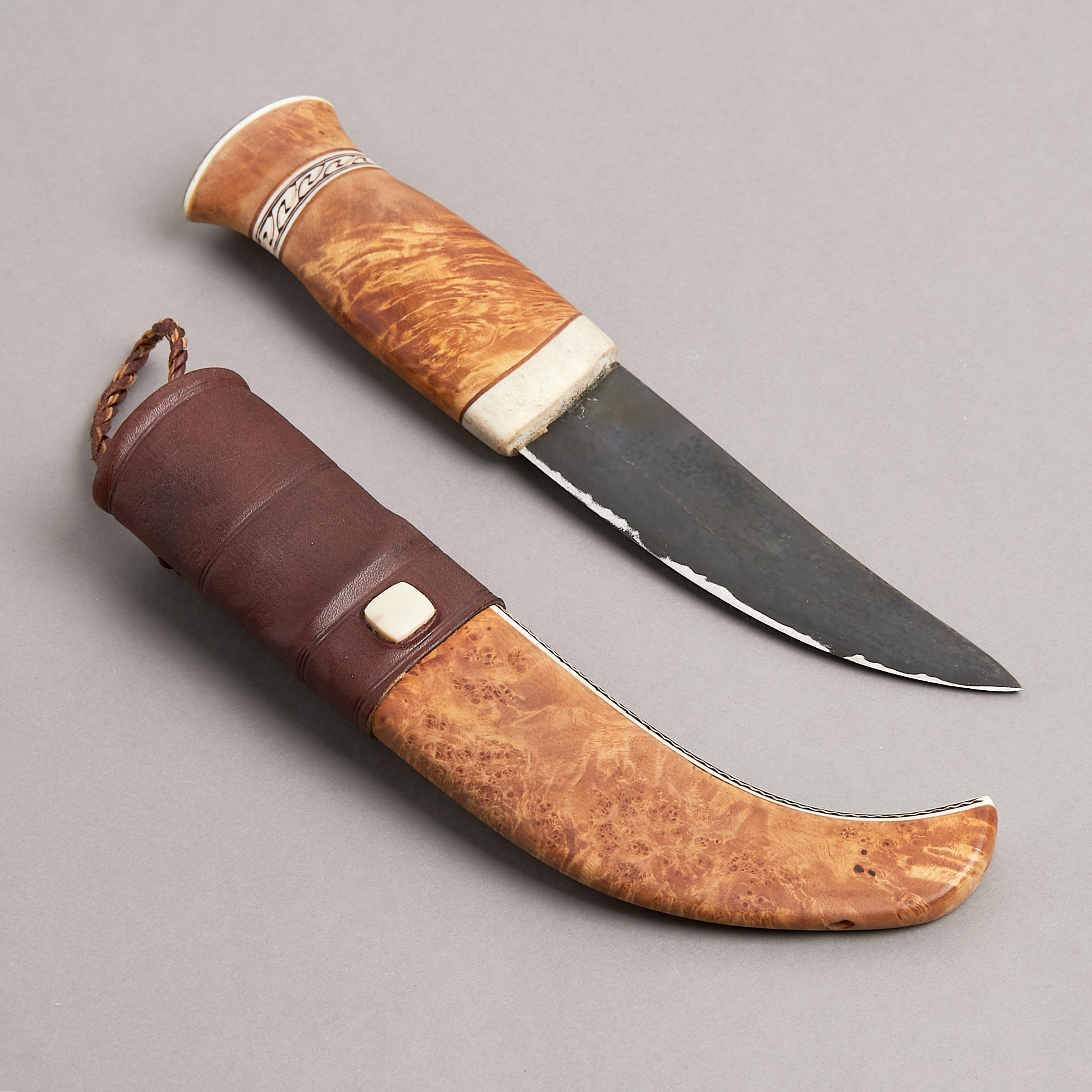 ERIK FANKKI (F. 1968). Kniv, nordsamisk typ. | Barnebys