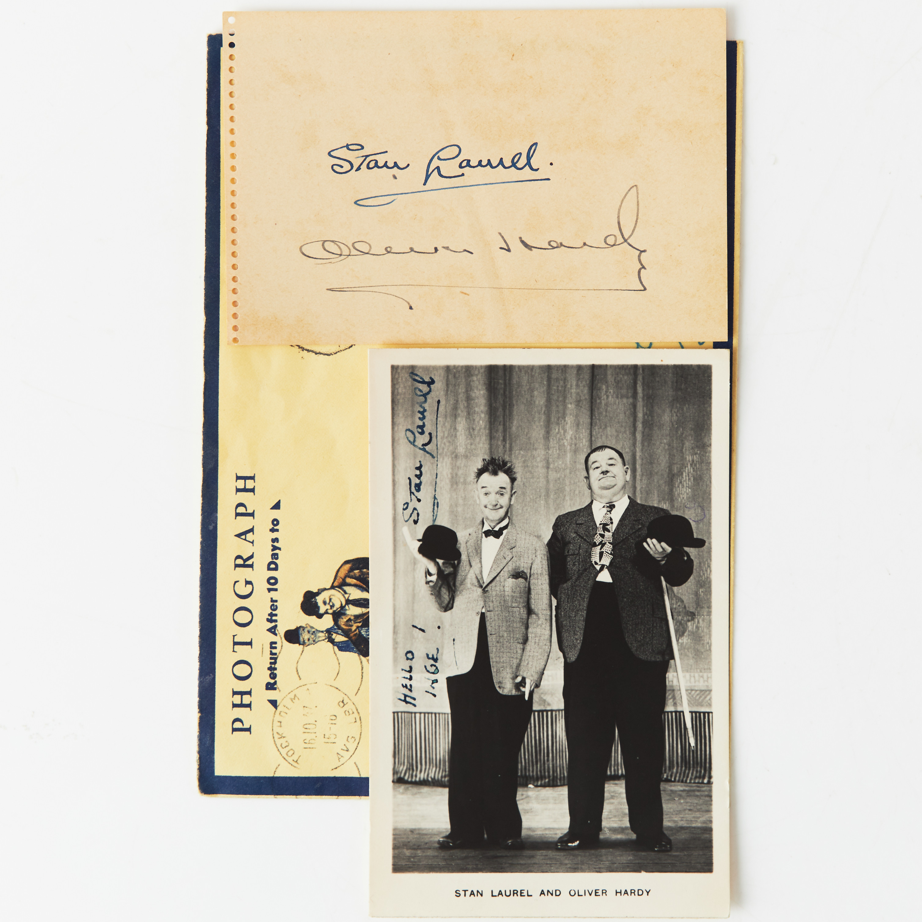2033112. Helan ja Halvan - Stan Laurel ja Oliver Hardy ...