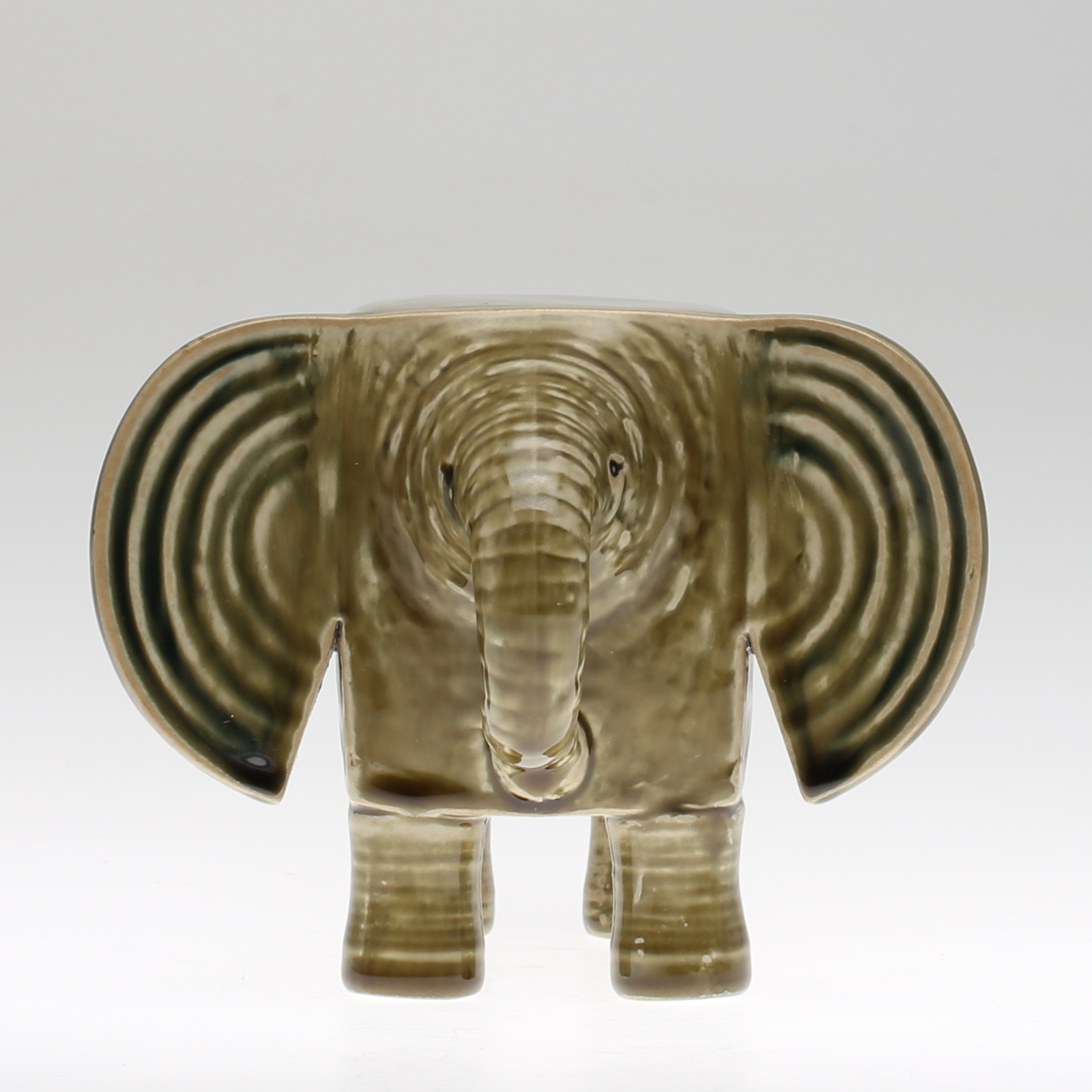 Images for 203498. LISA LARSON. Elephant in stoneware, signed Lisa Larson, Gustavsberg. - Auctionet
