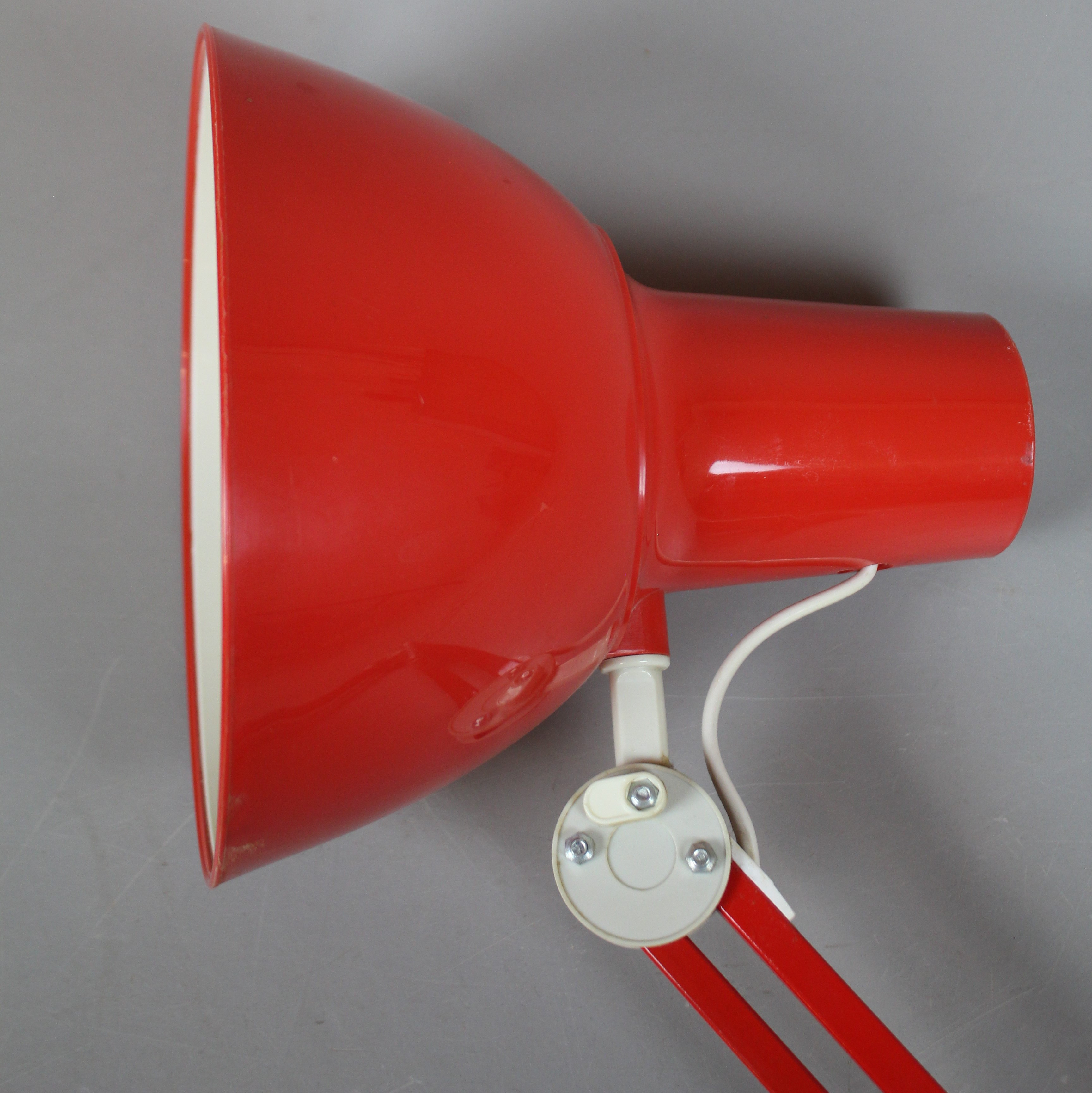 Images for 2035510. DESK LAMP, Luxo red, Lamp PL-85, Jac Jacobsen ...
