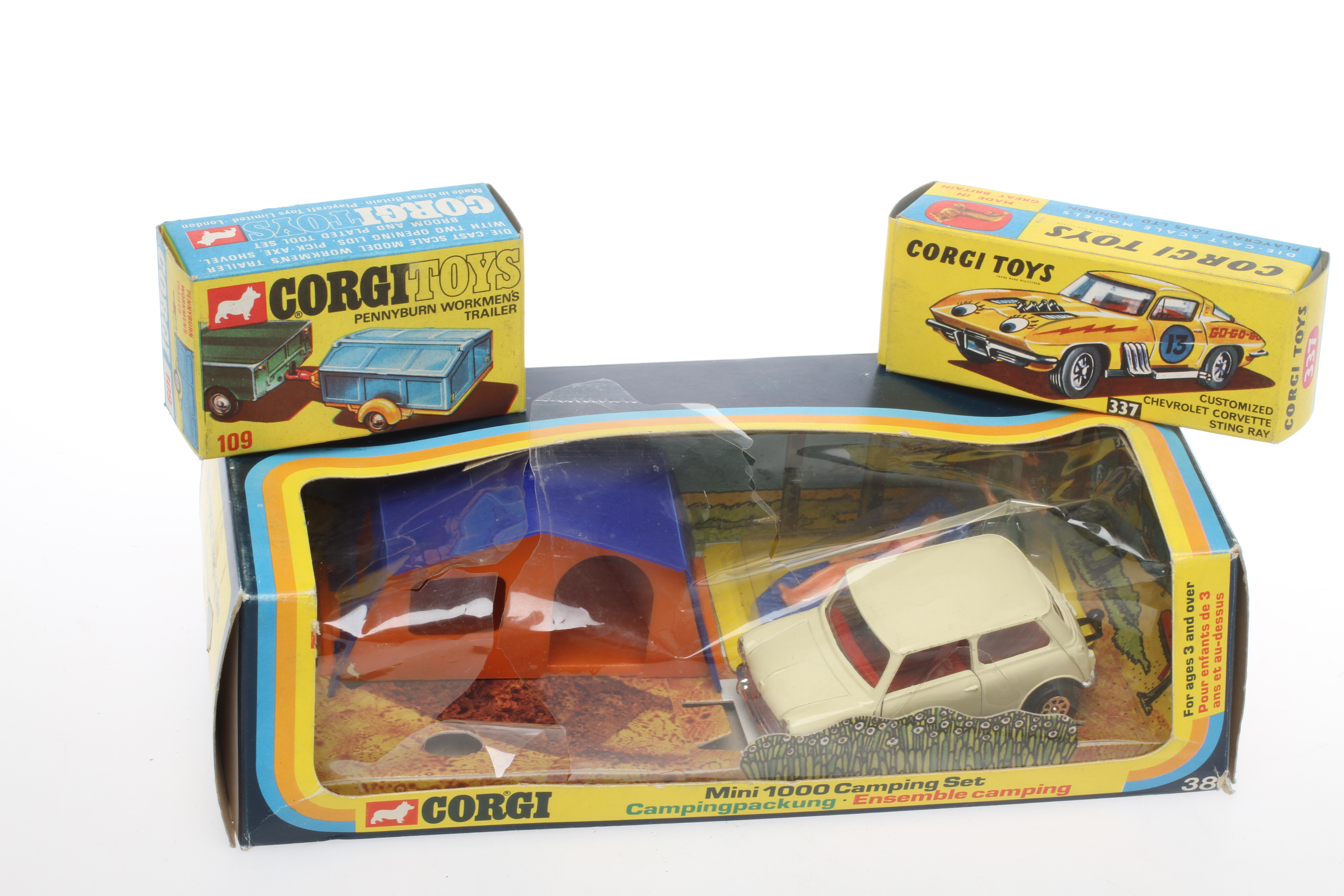 Images for 203581. MODEL CARS CORGI 38 Mini 1000 Camping Set, 337 ...