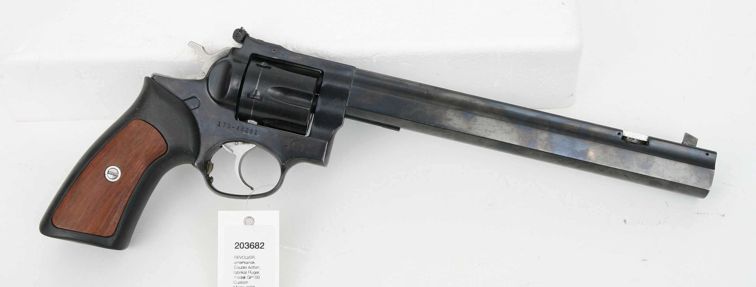 REVOLVER, amerikansk, Double Action, fabrikat Ruger, modell GP100 ...