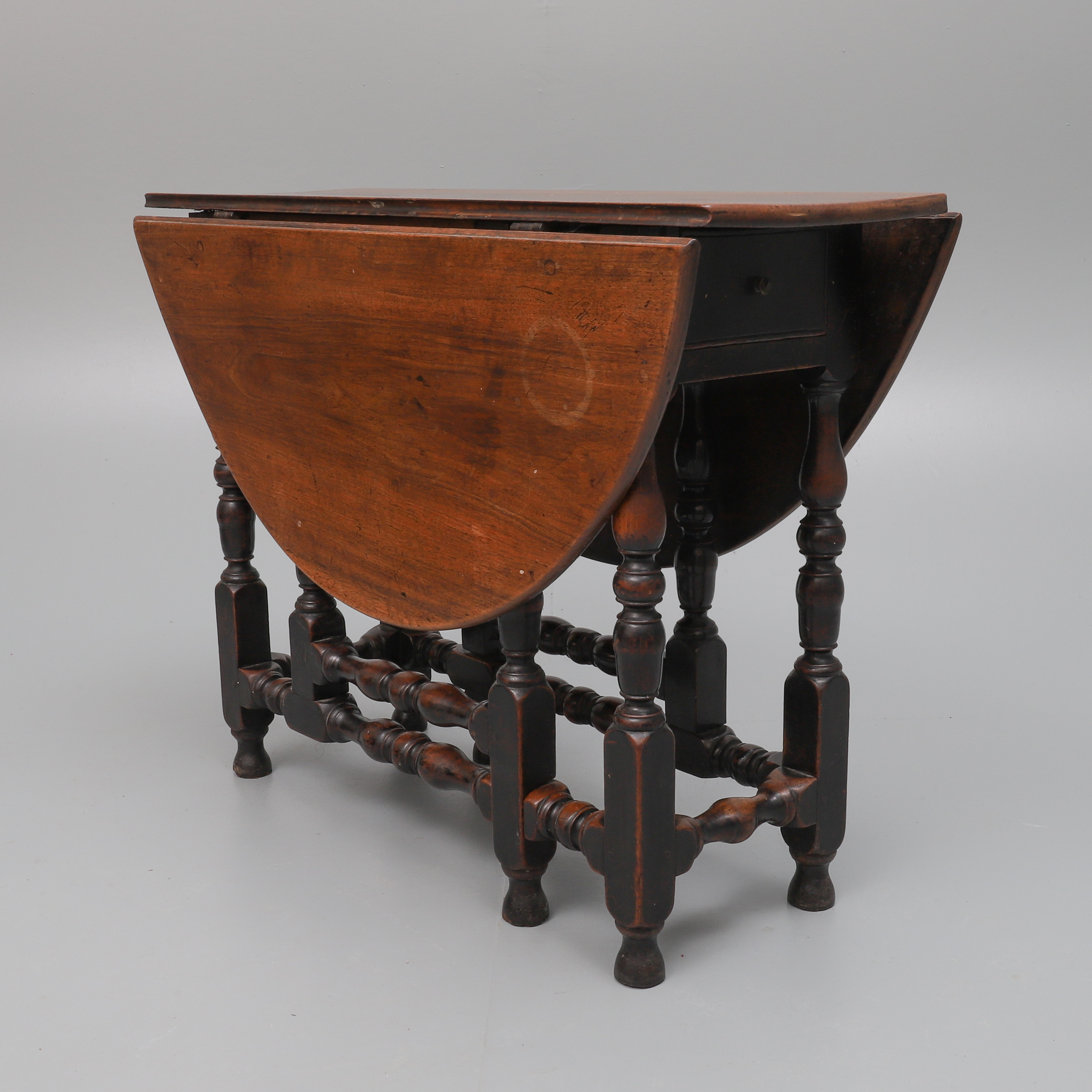 Images for 2040063. AN EARLY 18TH CENTURY WALNUT GATELEG DINING TABLE ...