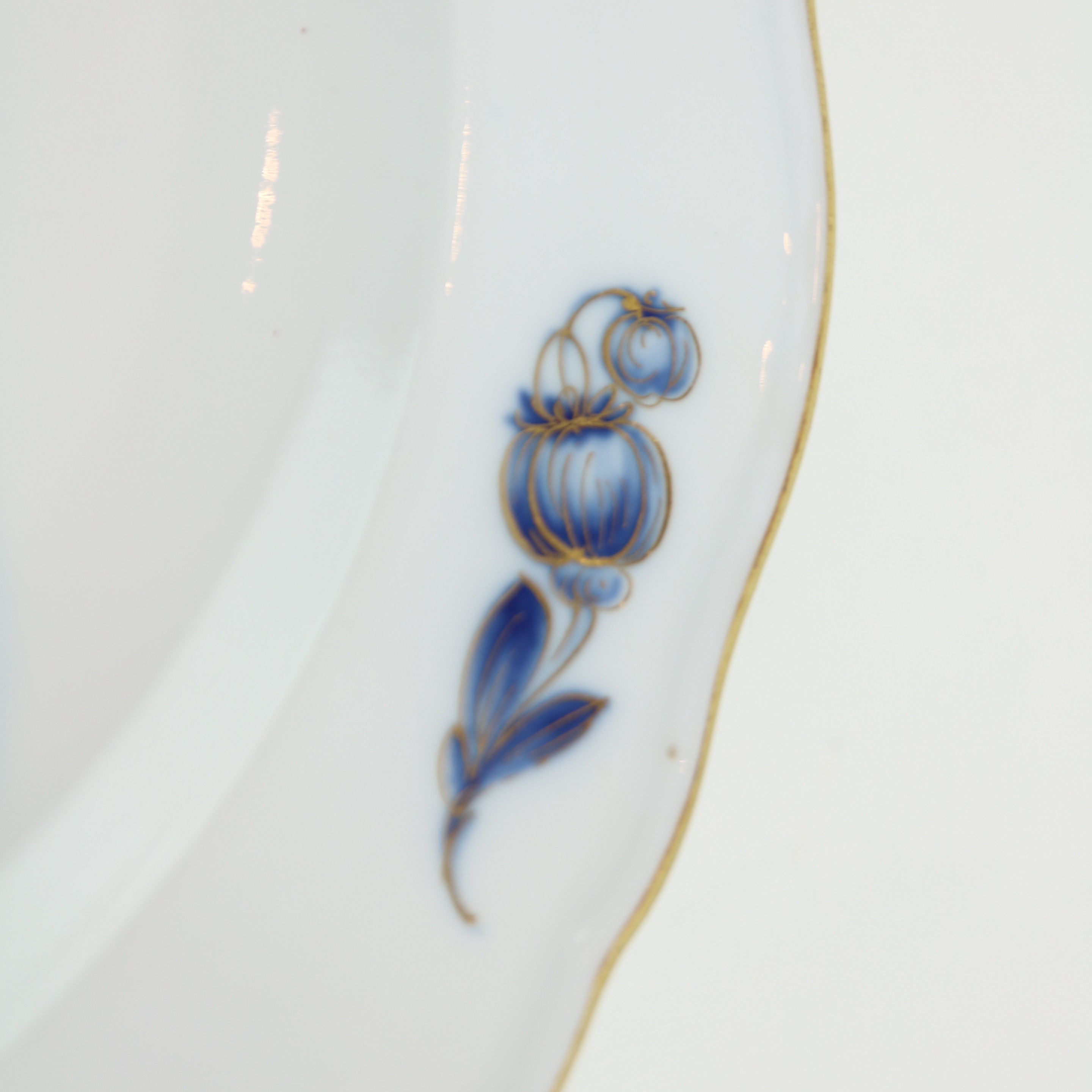 Imágenes para 2042181. PLATO APERITIVO MEISSEN FLOR AZUL CON INSECTOS Y ...