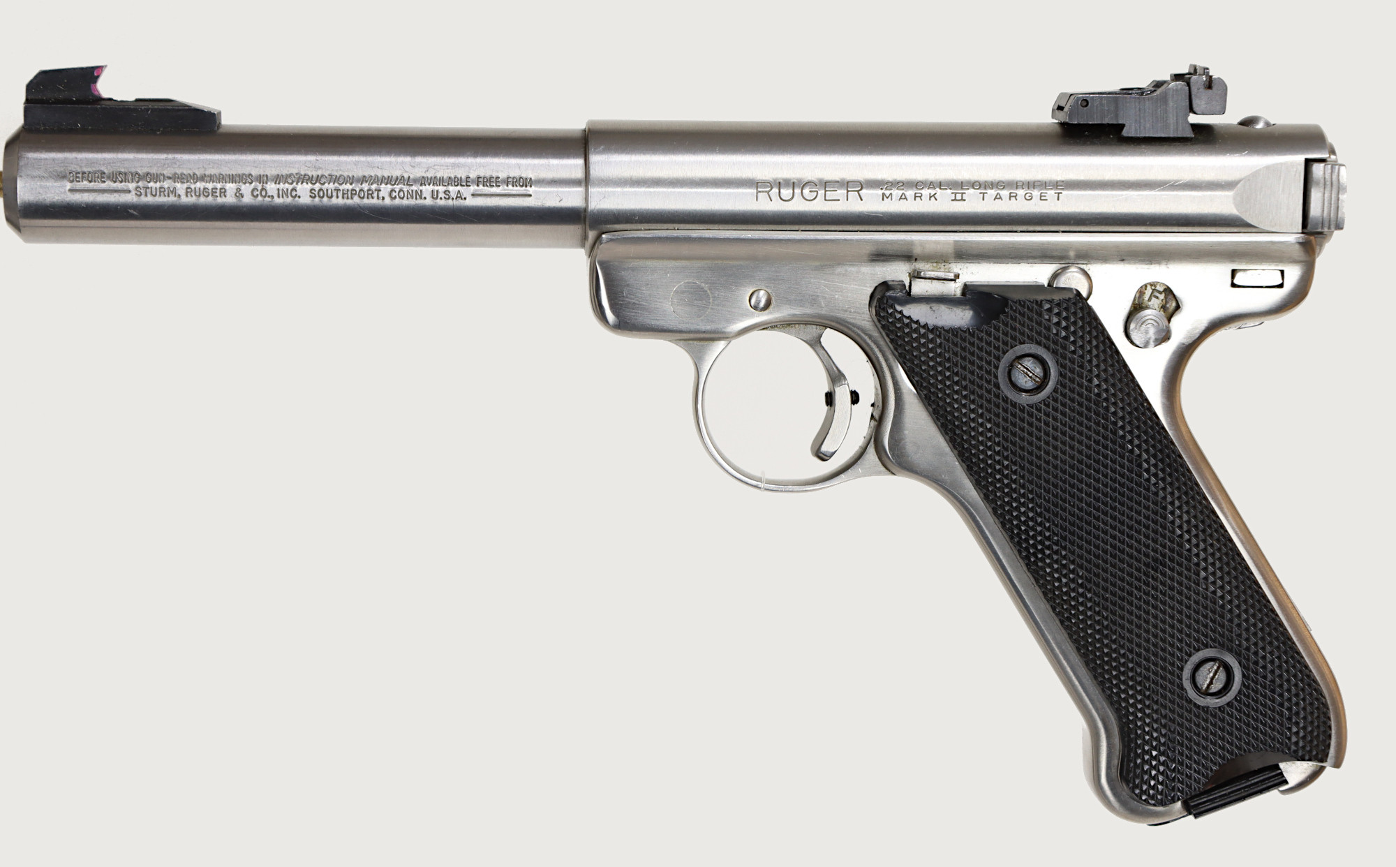 Images for 2043235. PISTOL, Semi-automatic, make Ruger, model Mark II ...