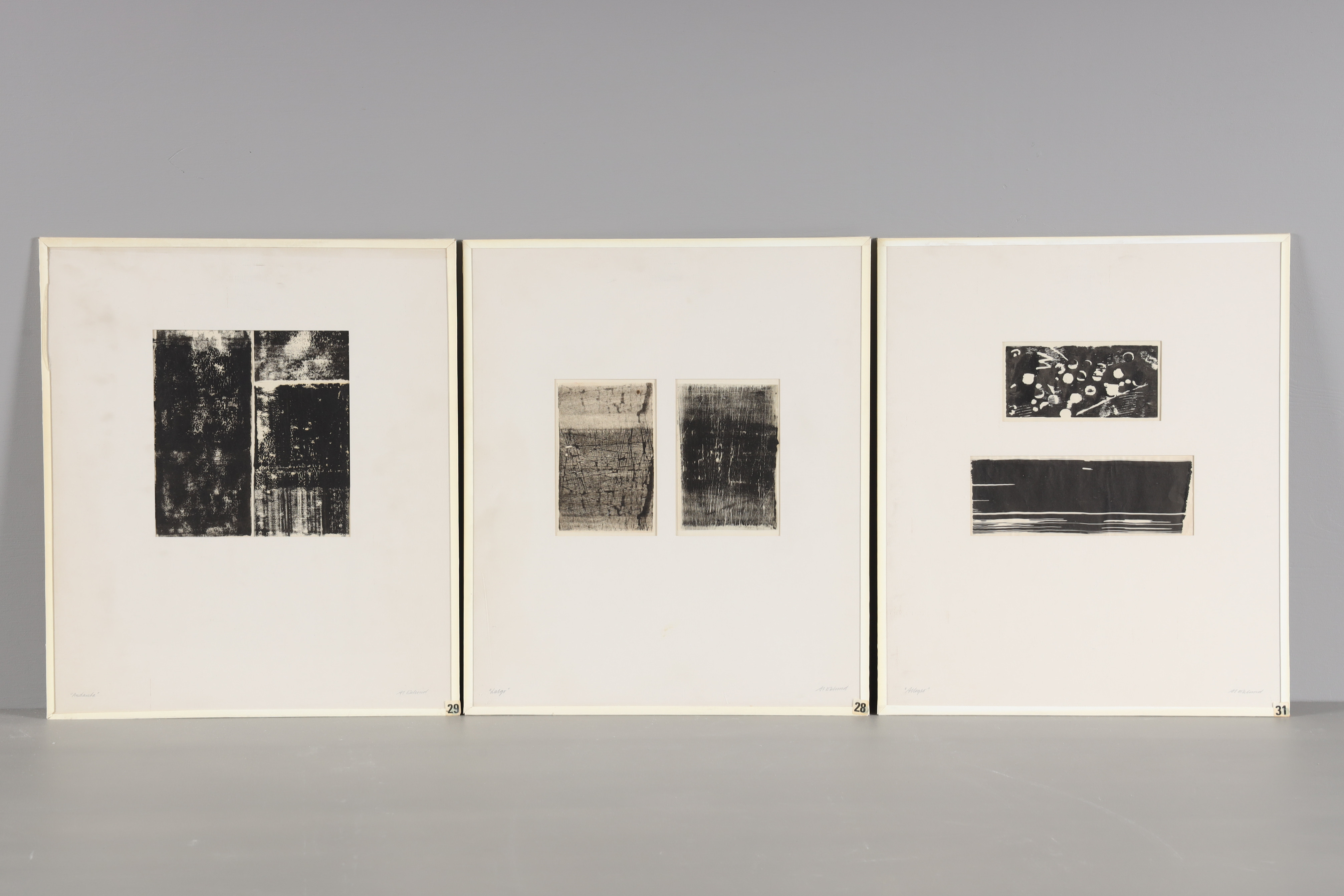 Images for 2045455. AL EKLUND (1936-2021) compositions, 6 pieces ...