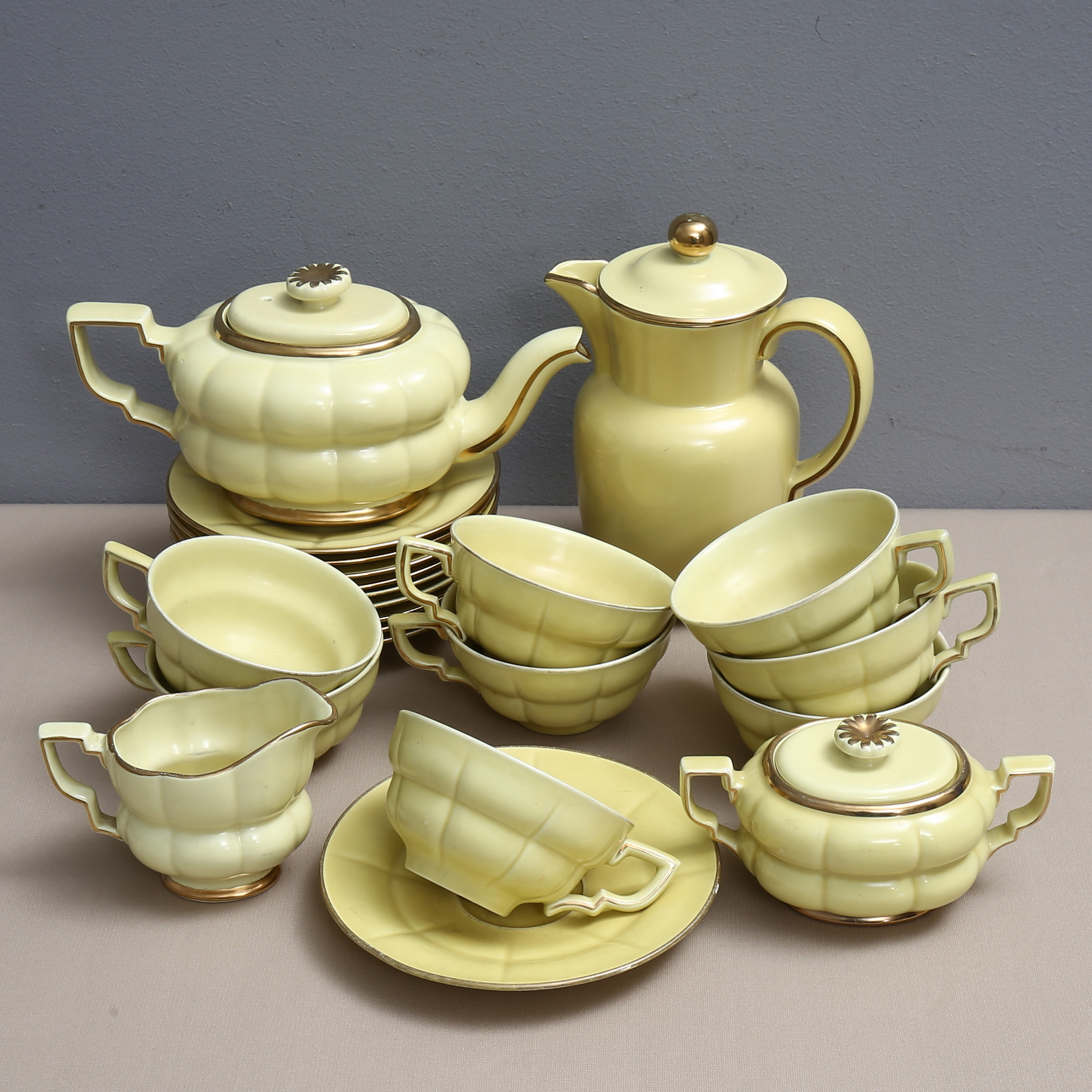 Images for 2049660. ARTHUR PERCY. Tea set, 8 sets of cups and saucers ...