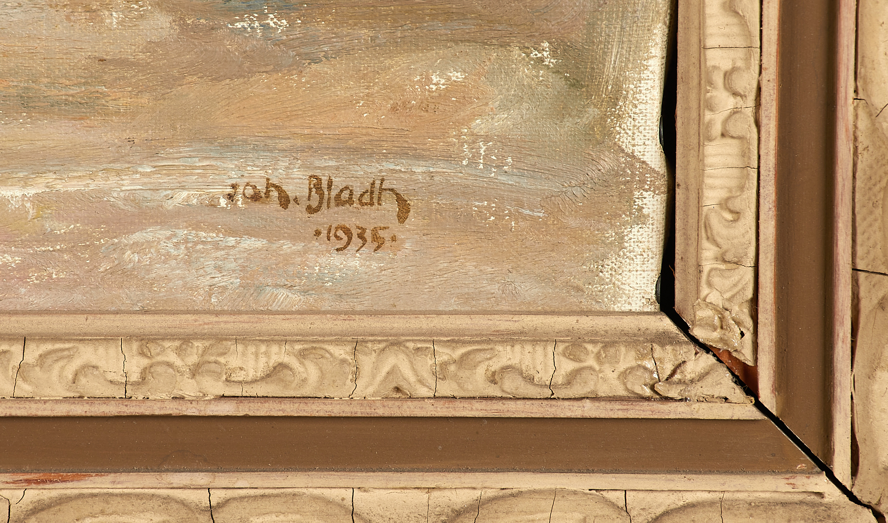 Images for 2053211. JOHAN BLADH (Sweden, 1893-1976), "Drottens Ruin ...