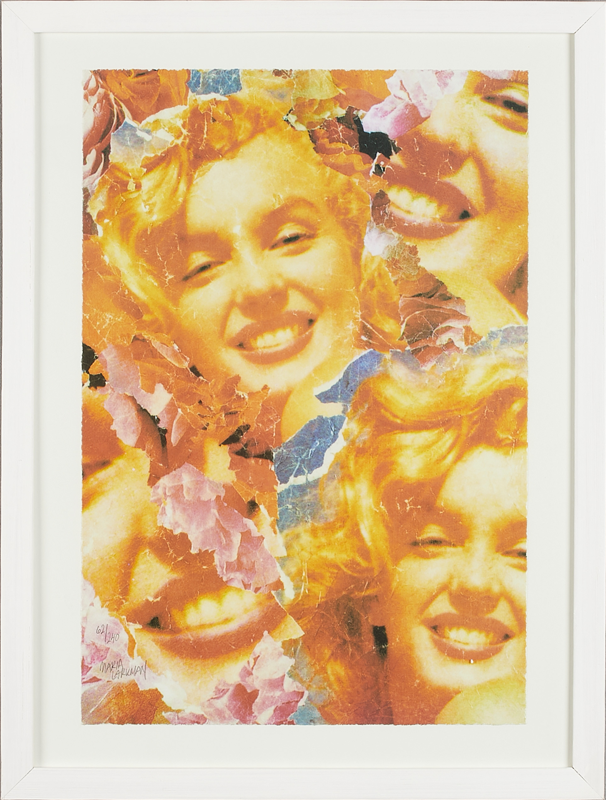 MARIA LARKMAN (född 1964). Marilyn, signerad och numrerad 62/240 | Barnebys