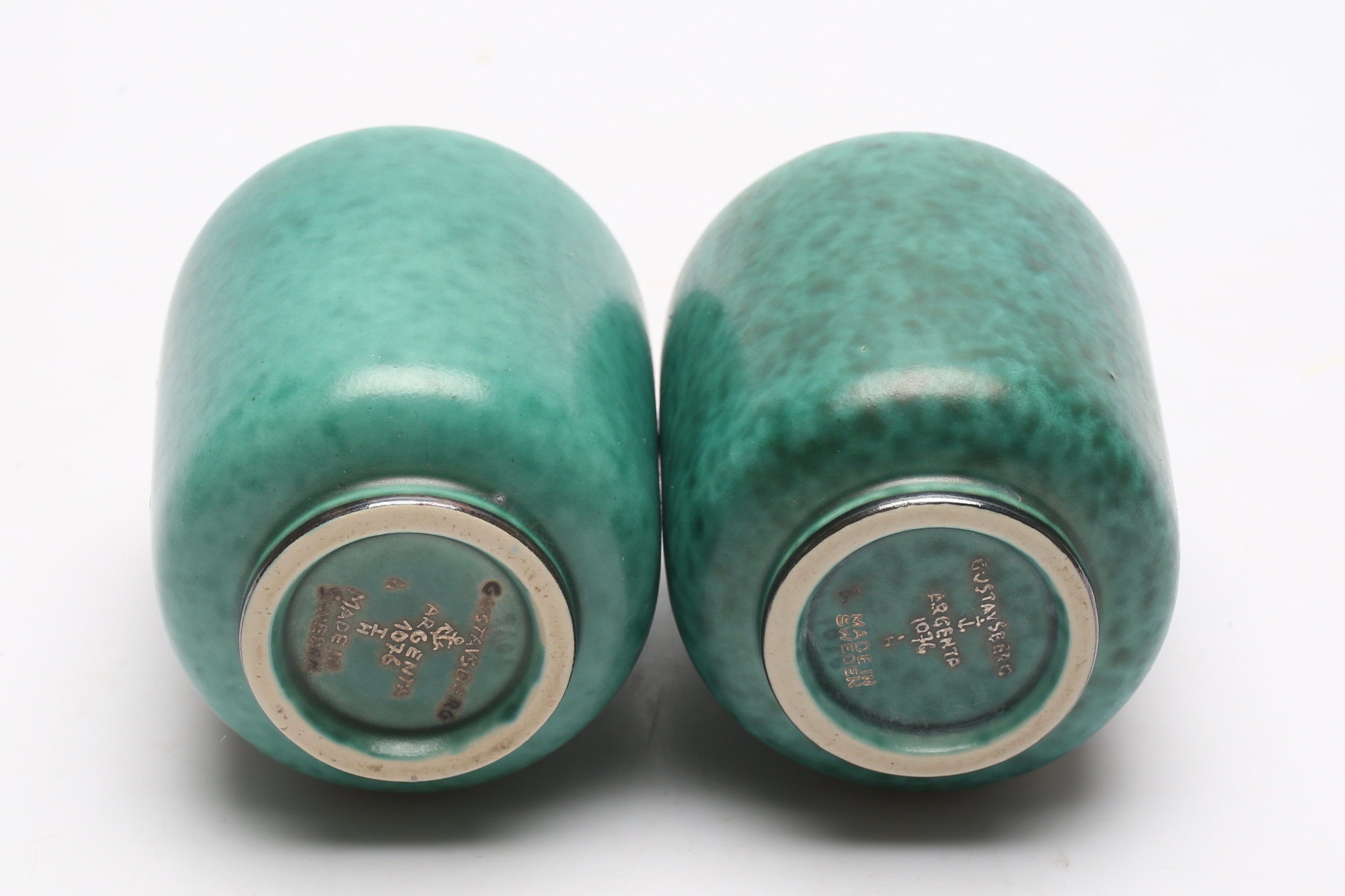 Images for 2056612. VASES, a pair, stoneware, Argenta, Wilhelm Kåge ...