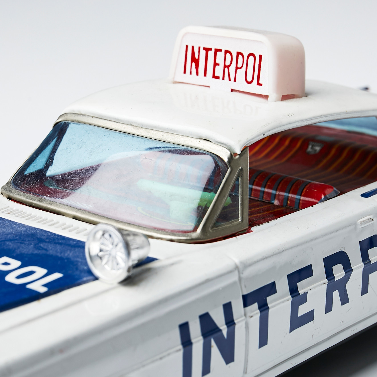 Images for 2057989. TOY CAR in the shape of a police car, Ichiko, Japan ...