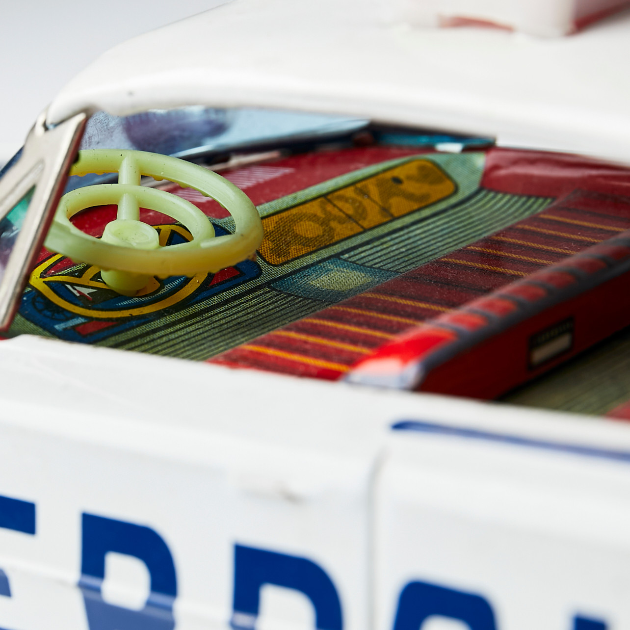 Images for 2057989. TOY CAR in the shape of a police car, Ichiko, Japan ...