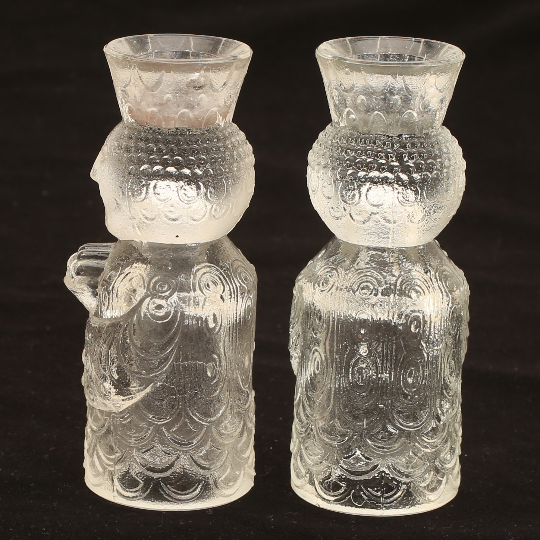 Images for 2062514. BJÖRN WIINBLAD. Candlesticks, 2 pieces, glass, from ...