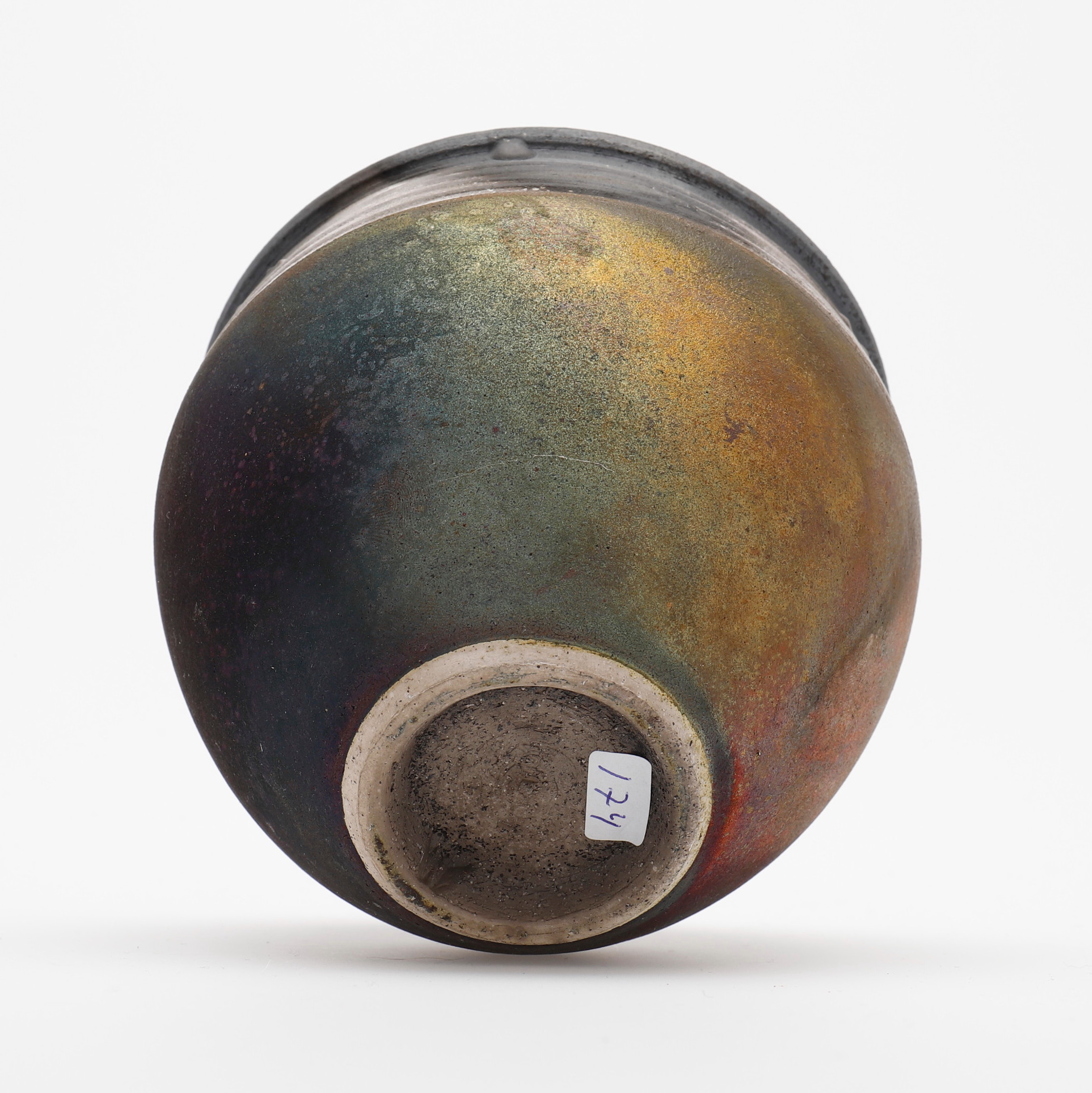 Images for 2066312. JOHN WHEELDON (FÖDD 1947). VASE, RAKUTEKNIK, GREEN ...