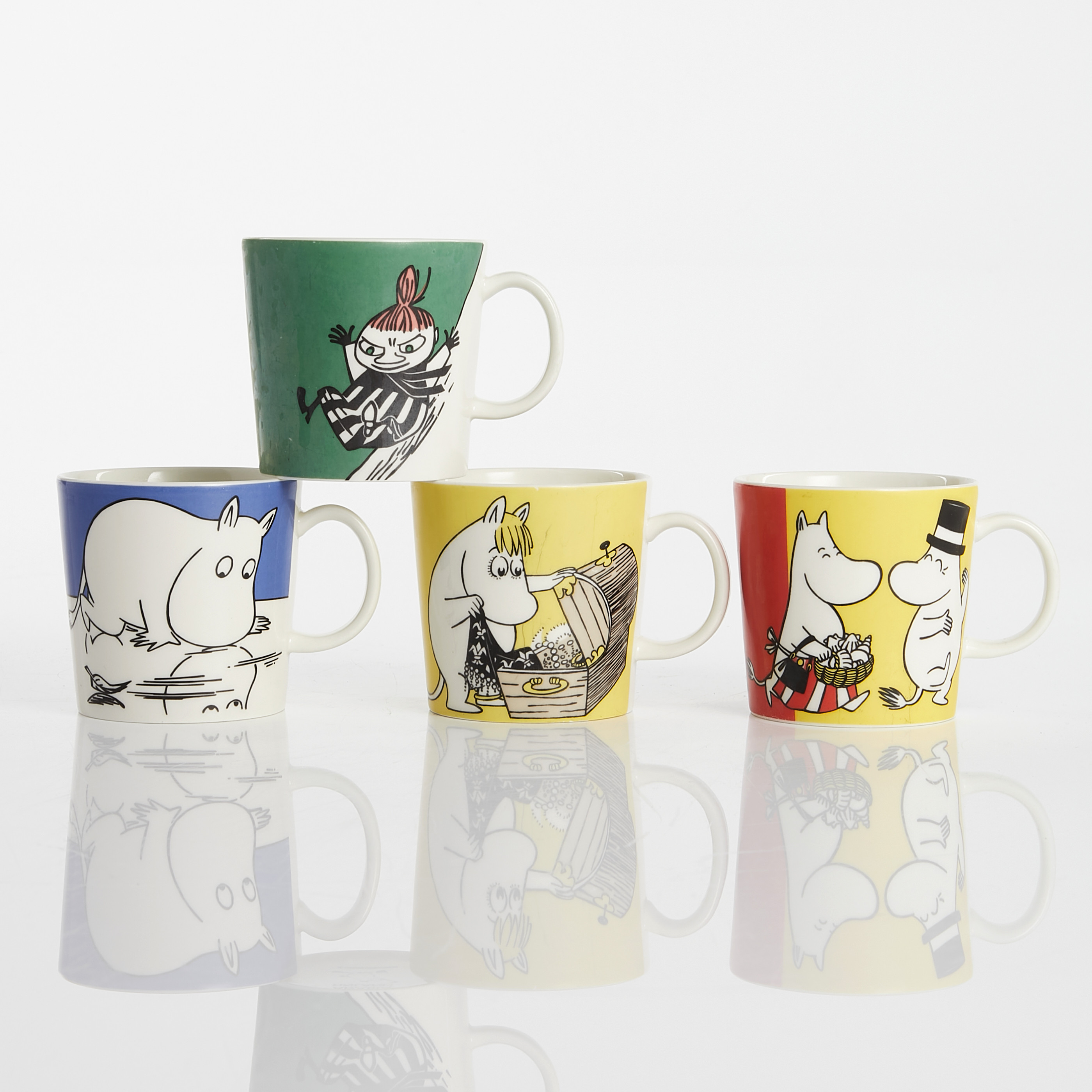 Images for 2066462. MUMIN MUGS, ARABIA, 4 pcs, consisting of ...