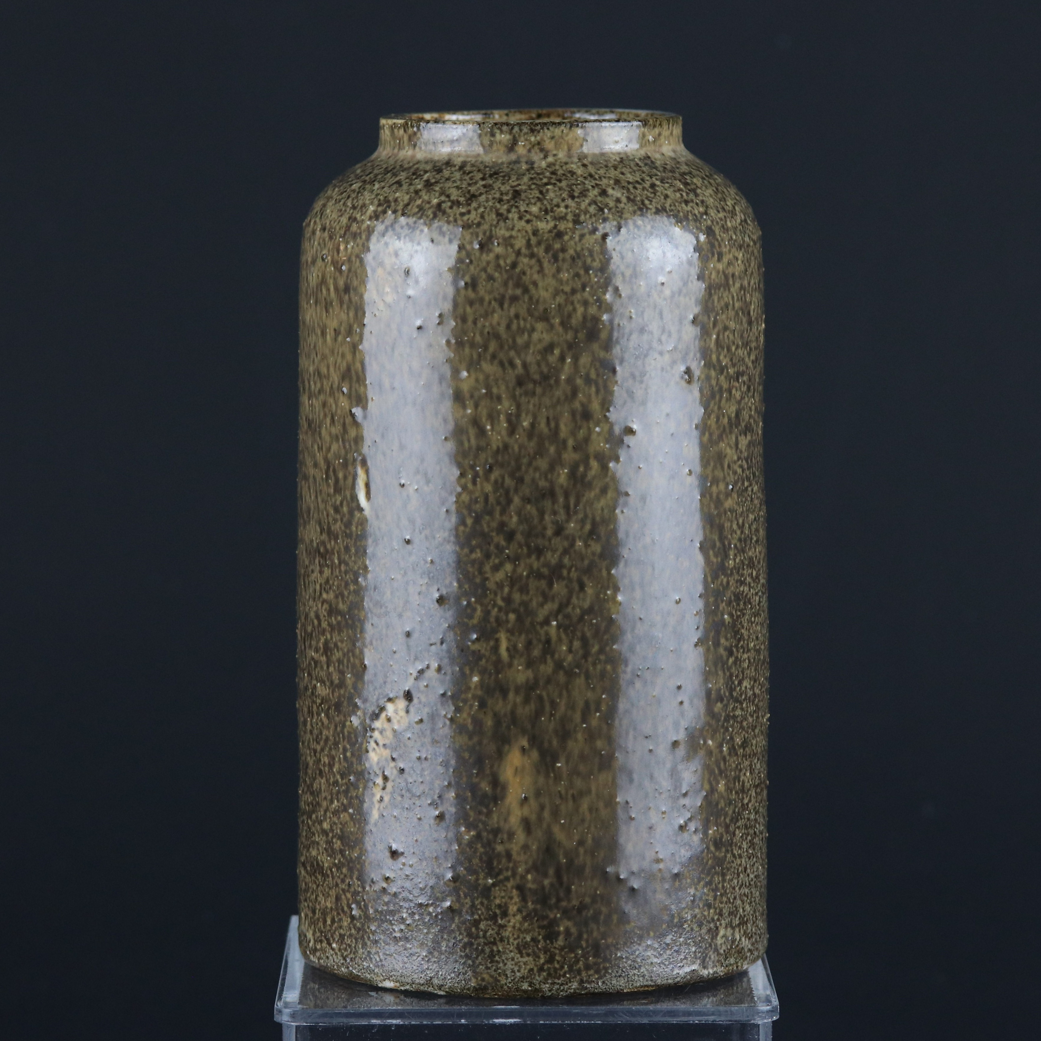 RUT LUNDGREN FRISK. Vas, glaserat stengods, signerad, Skäret. | Barnebys