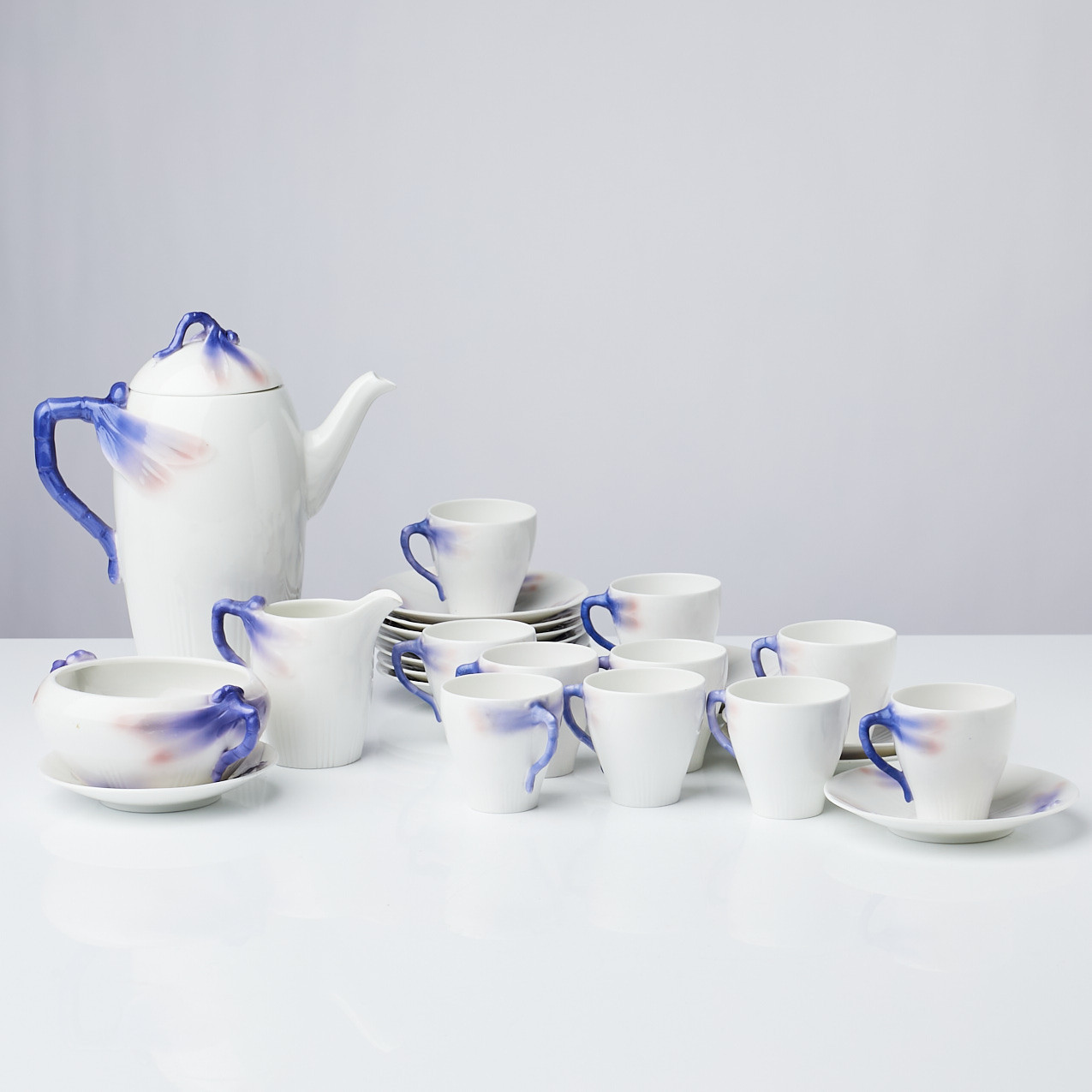 Images for 2077637. ALF WALLANDER. COFFEE SET, 13+4 dlr, "Trollslända ...