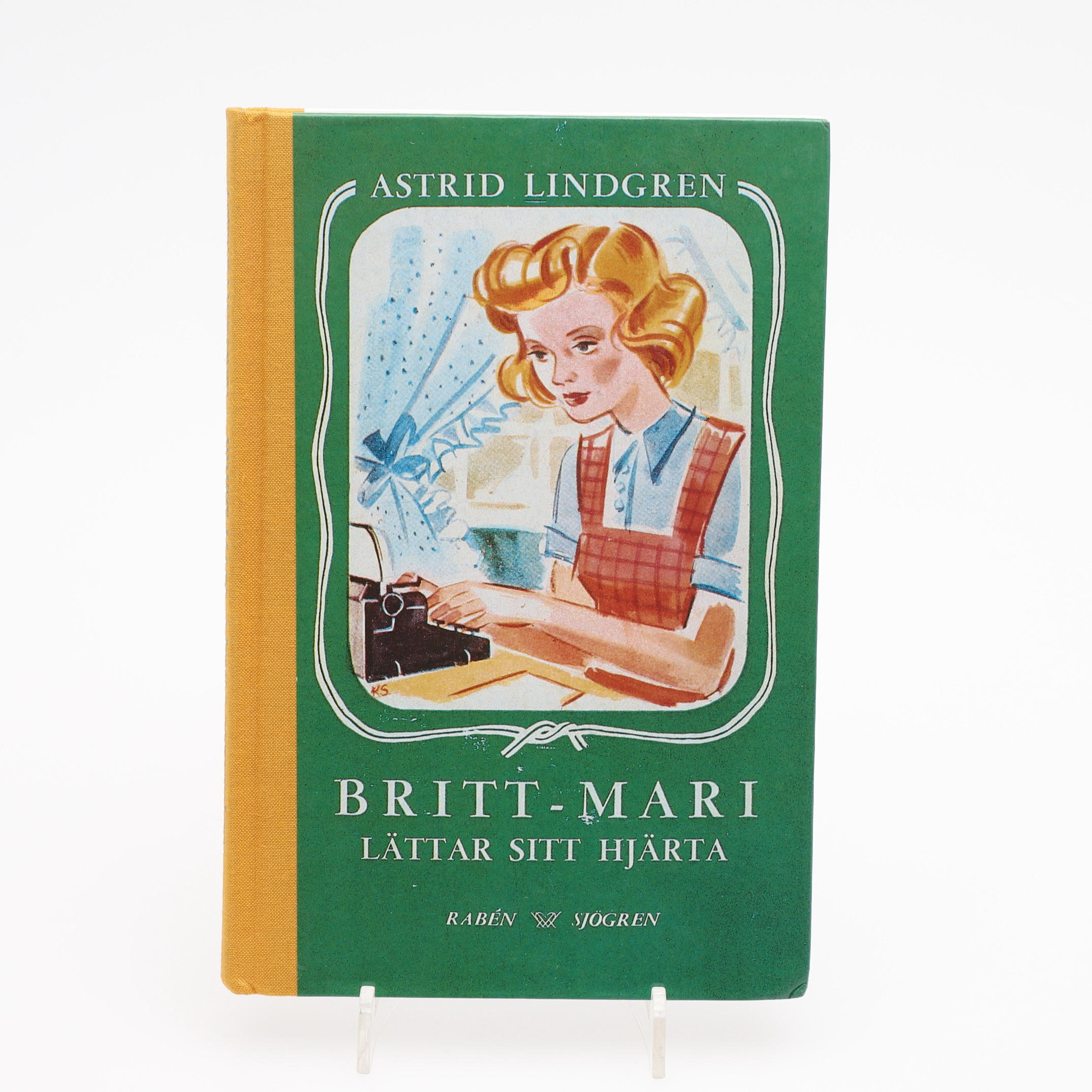 DEDIKATION. NYTRYCKET AV ASTRID LINDGRENS DEBUTROMAN BRITT - MARI ...