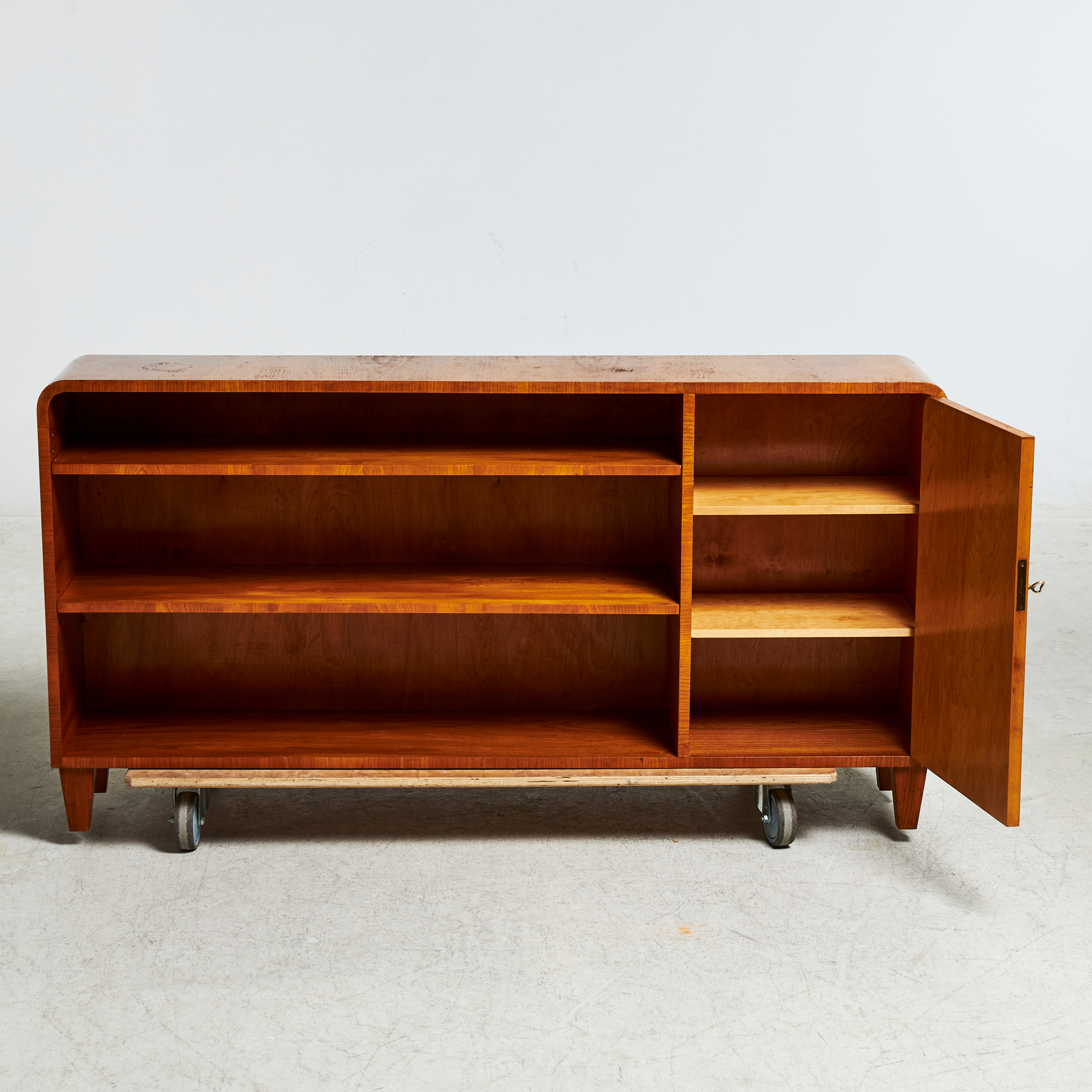 Images for 2078431. BOOKSHELF, with cabinet part, birch, circa 1940s ...