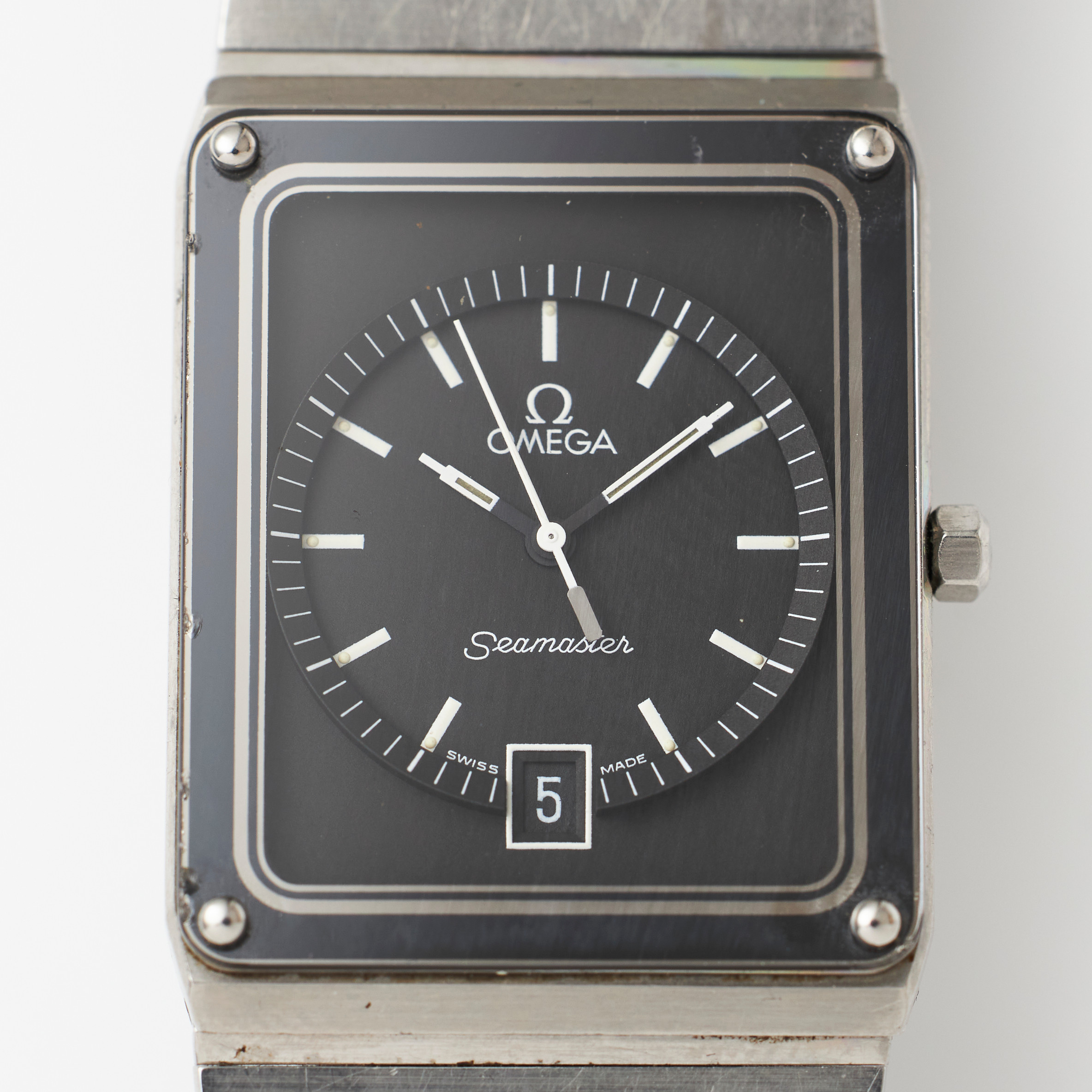 Bilder för 2079149. OMEGA, armbandsur, Mariner III, Seamaster, stål, ca ...