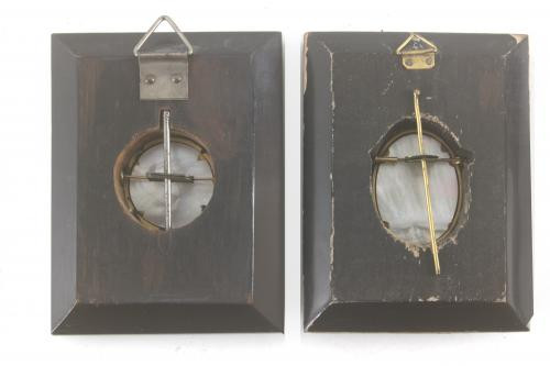 Images for 2080719. PAIR OF FRENCH MINIATURES CIRCA 1900. Damas ...