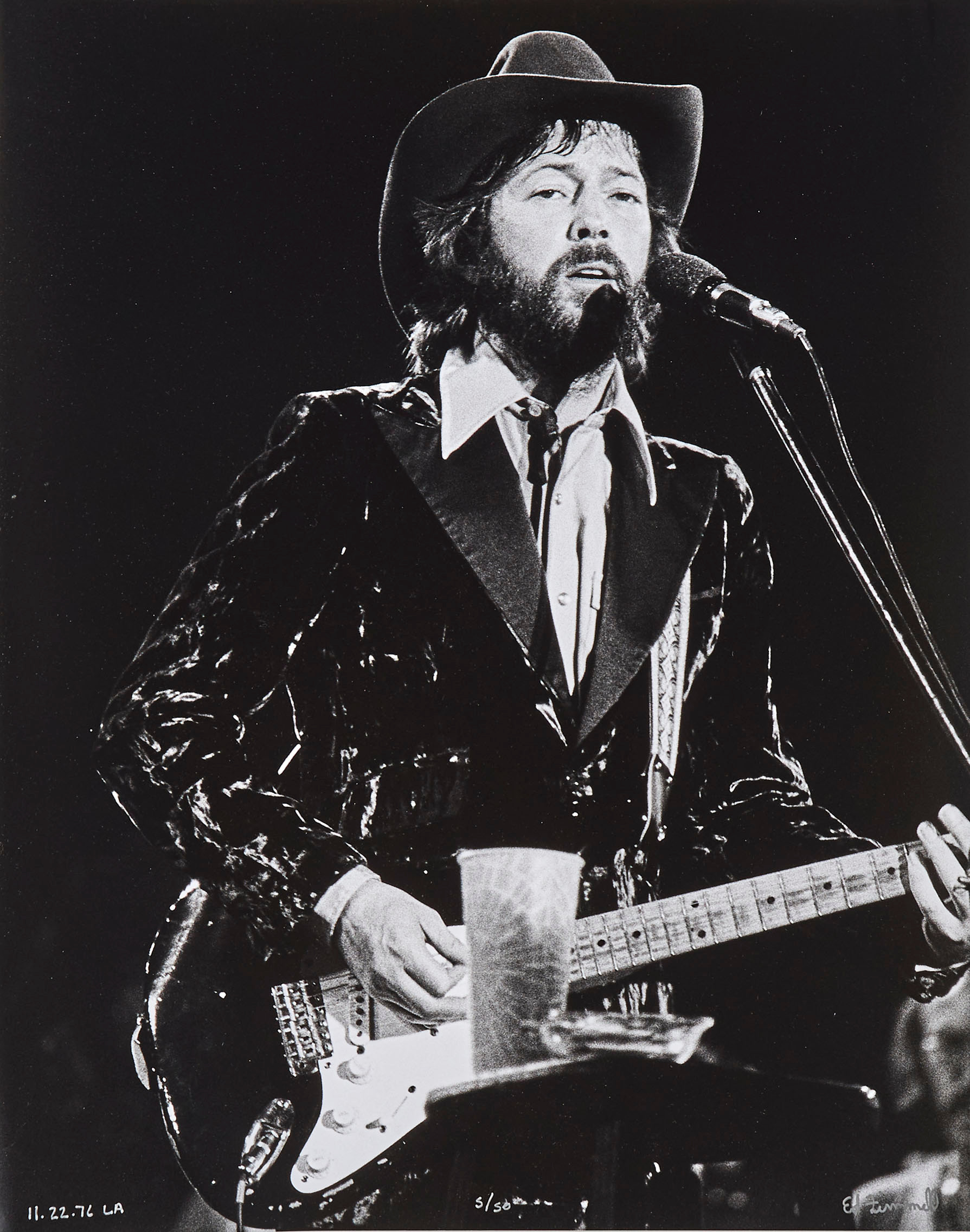 2081159. ED FINNELL (USA/SVERIGE, FÖDD 1956). Eric Clapton, "No Reason ...