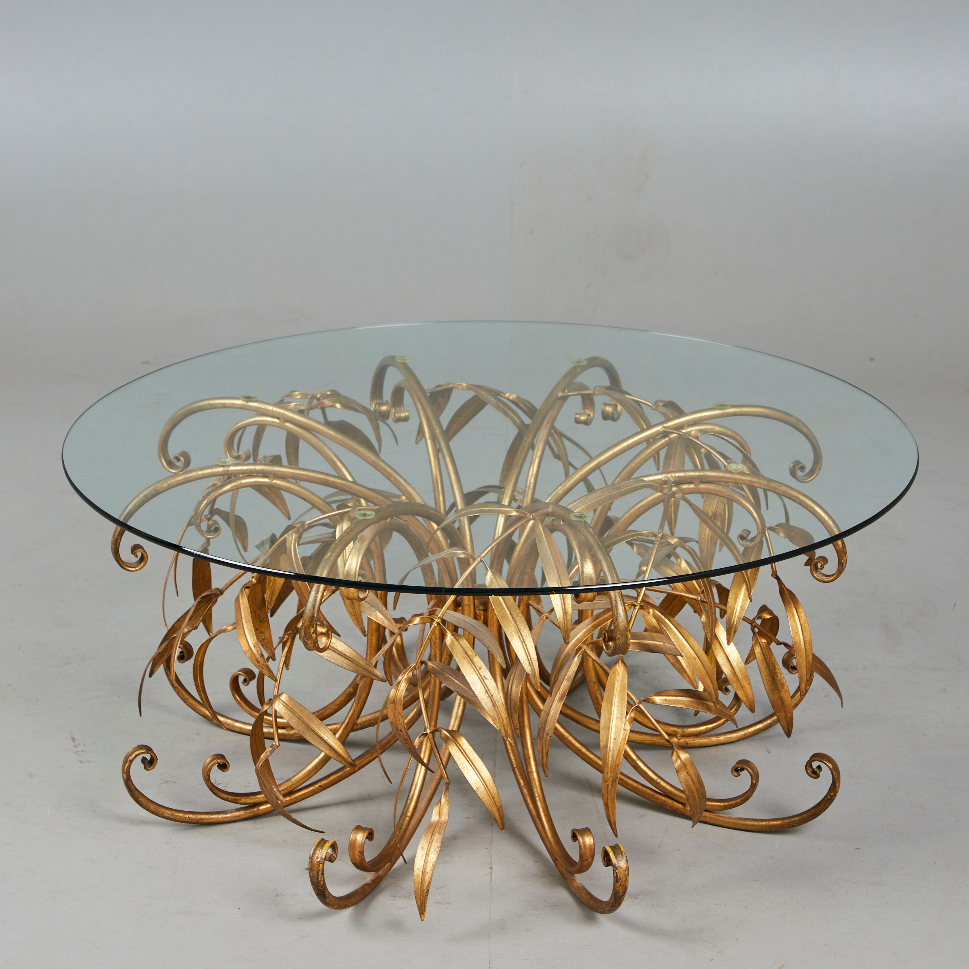 Bilder för 2084600. Hans Kögl, bord/soffbord, mässingsplatta, bladguld ...