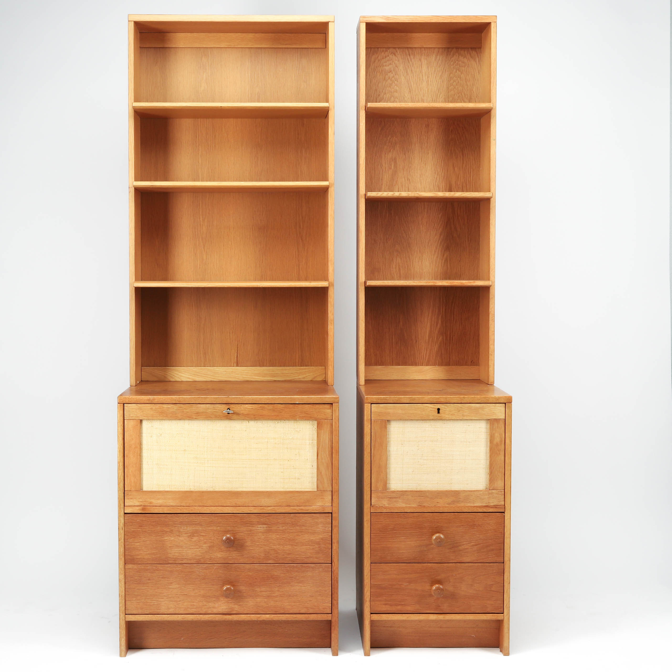 Images for 2087772. ÅKE HASSBJER. Bookshelf/bedside table, 2 pcs, oak ...